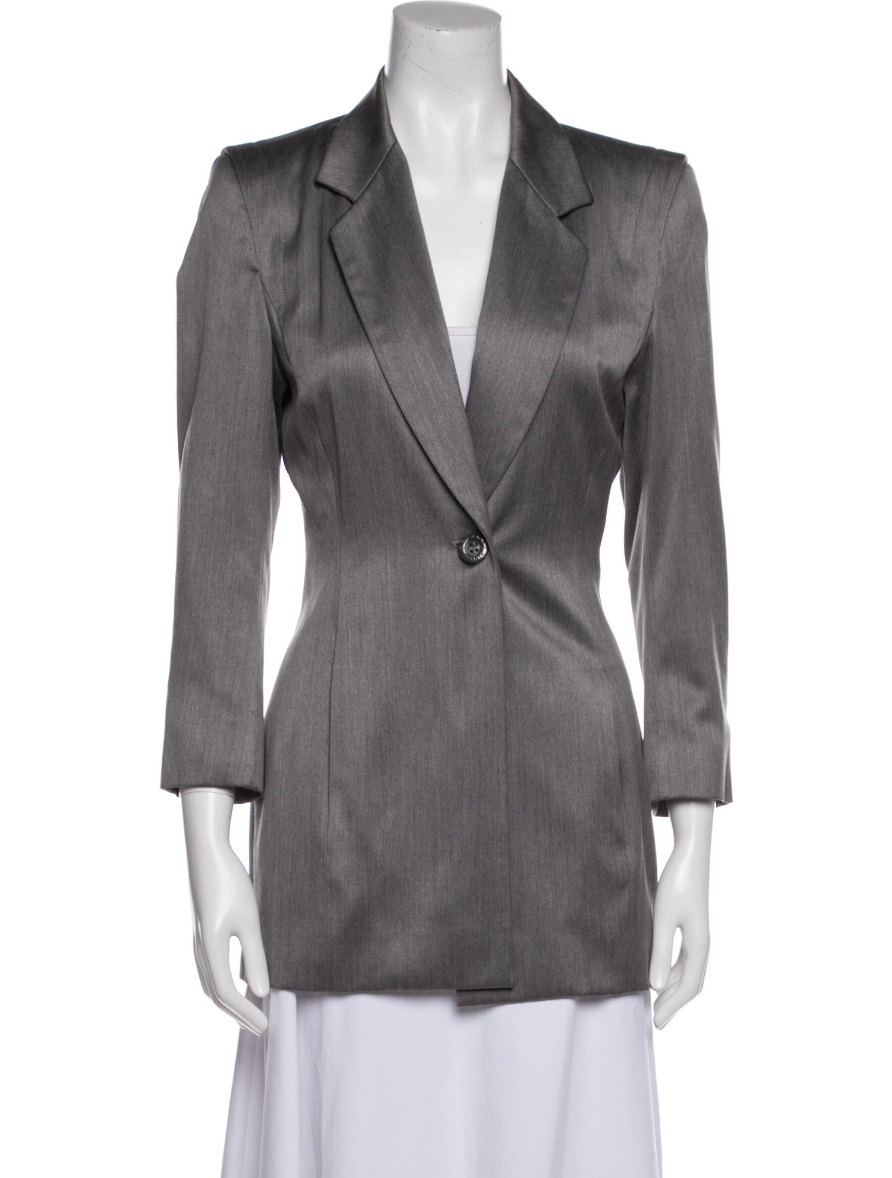 Celine Vintage Late 1980's - Early 1990's Blazer - Grey Jackets ...