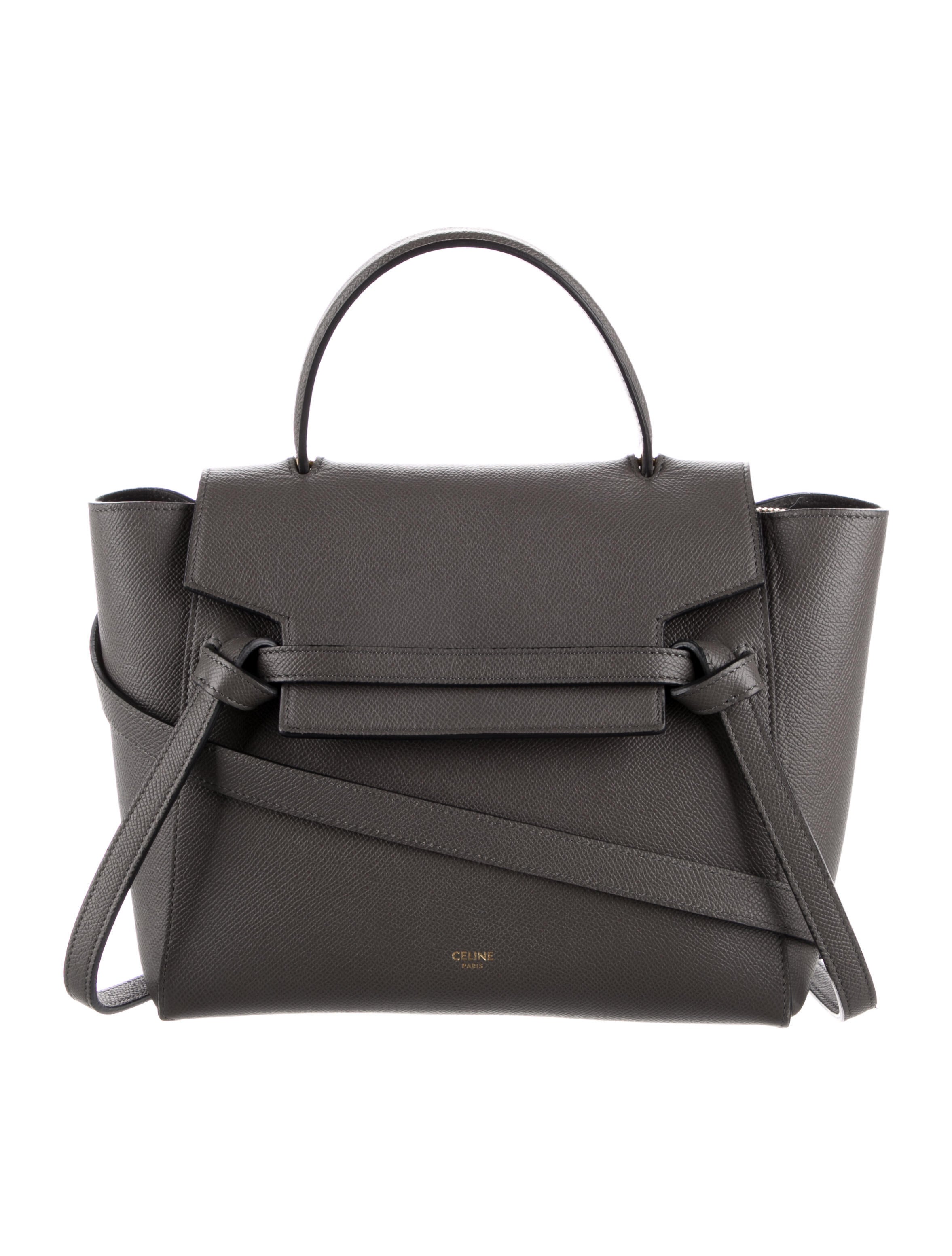 Celine Mini Belt Bag - Grey Handle Bags, Handbags - CEL251493 | The ...