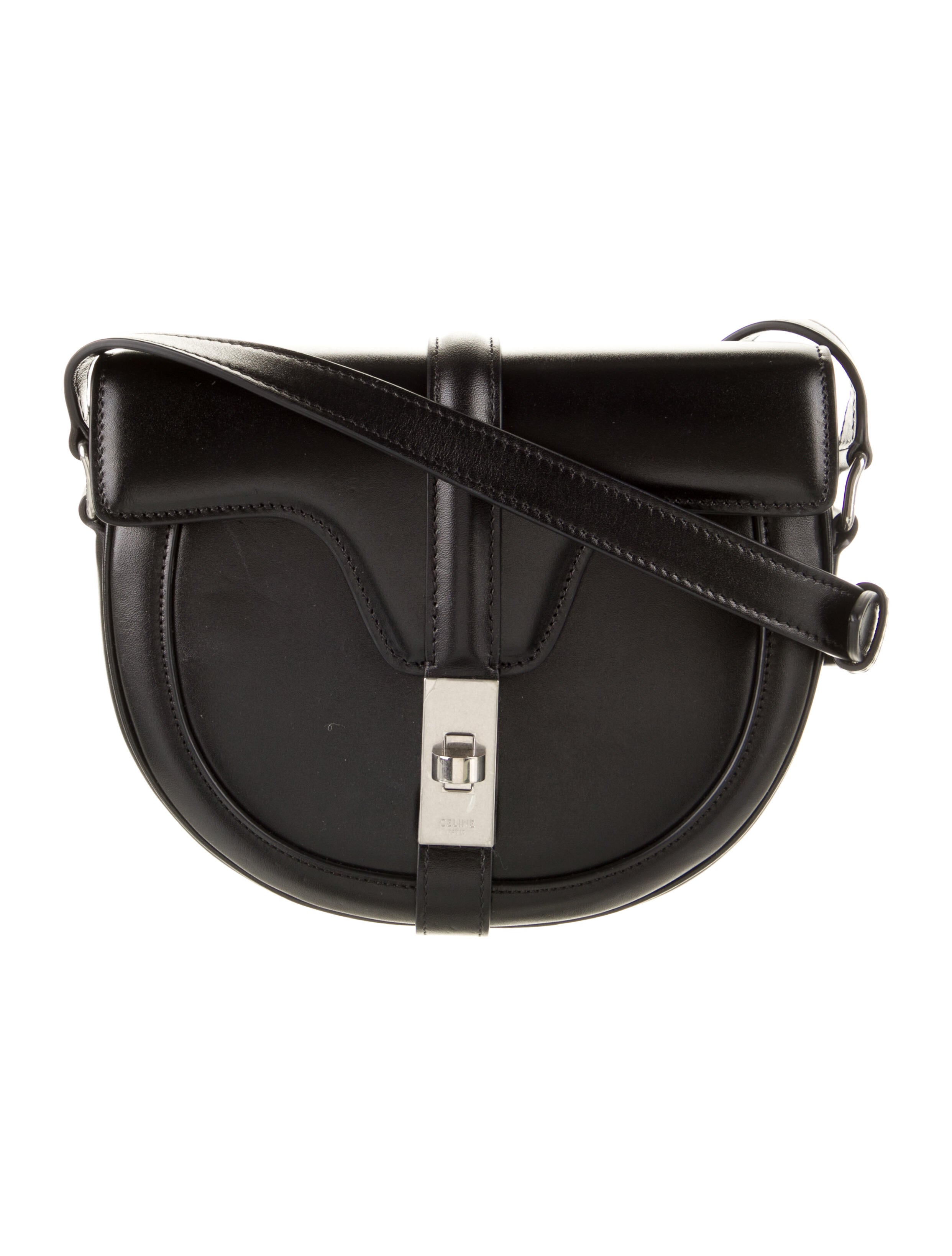Celine Small 16 Besace Crossbody - Black Crossbody Bags, Handbags ...