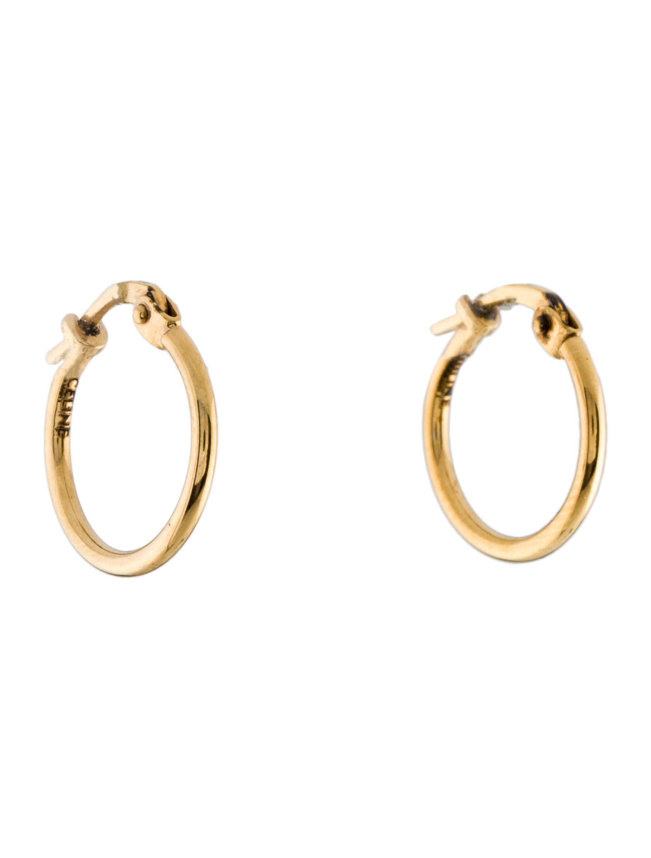 Ippolita 18K Wavy Disc Hoop Earrings - 18K Yellow Gold Hoop, Earrings ...