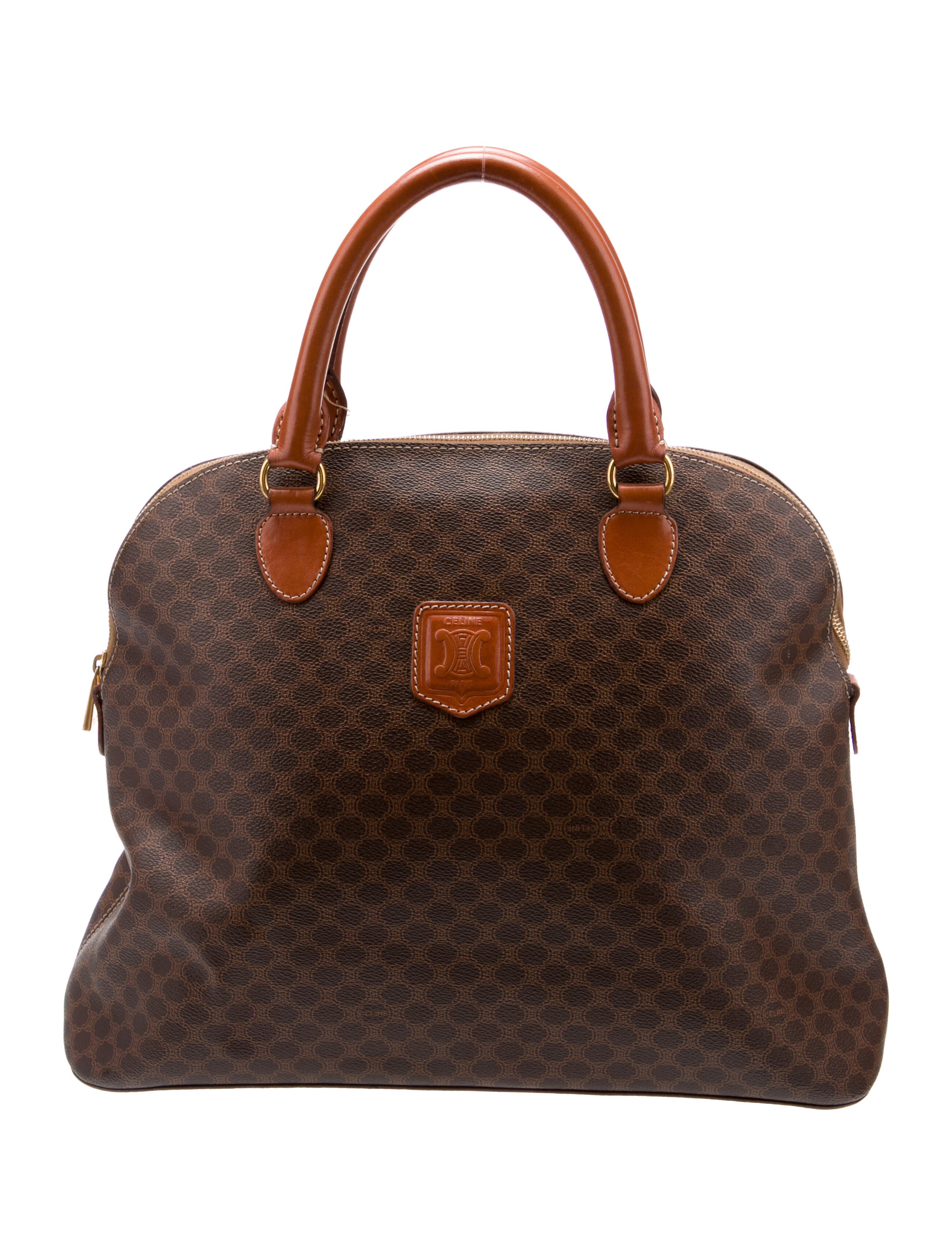 Celine Macadam Handle Bag - Brown Handle Bags, Handbags - CEL258488 ...