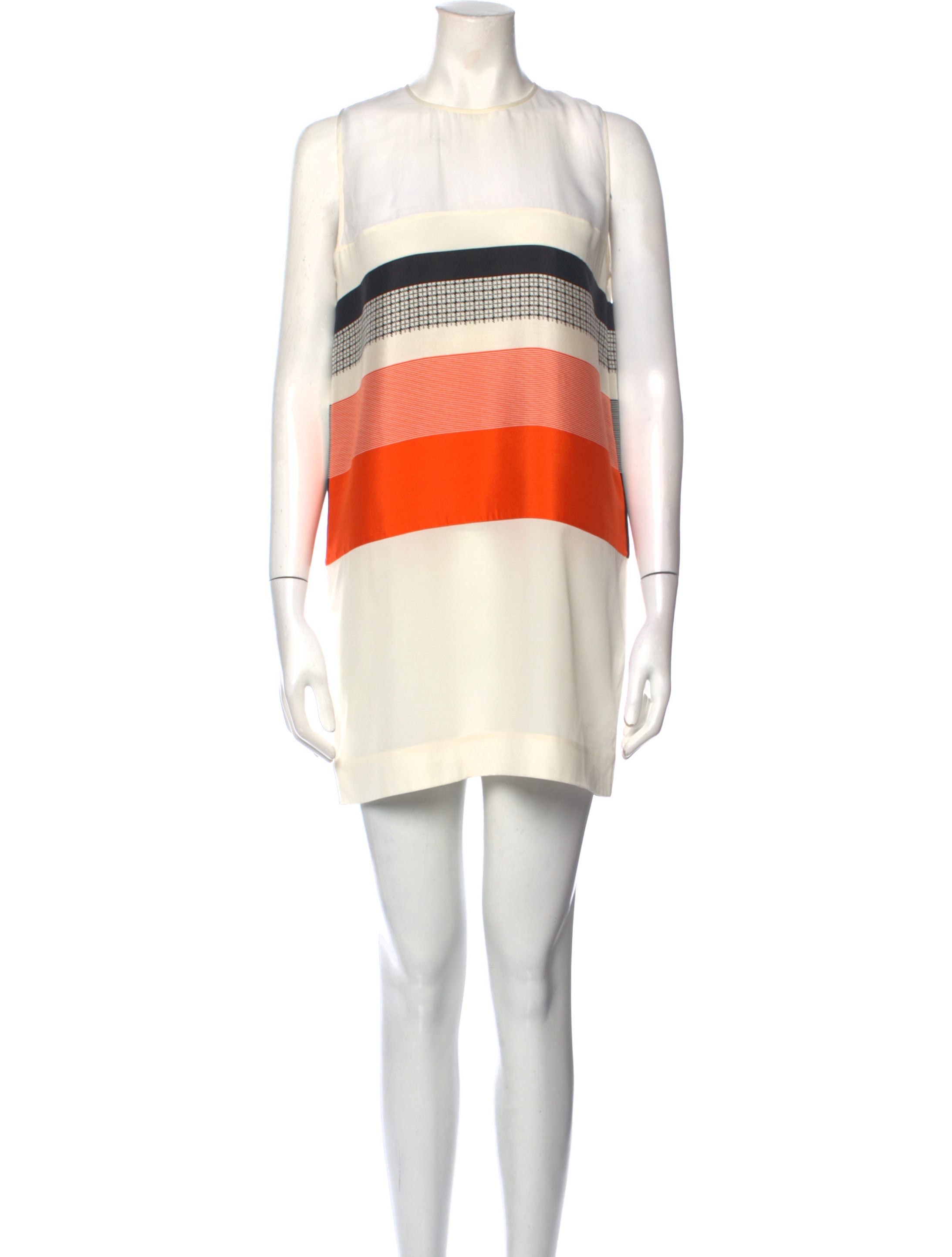 Celine Silk Mini Dress - Neutrals Dresses, Clothing - CEL258824 | The ...