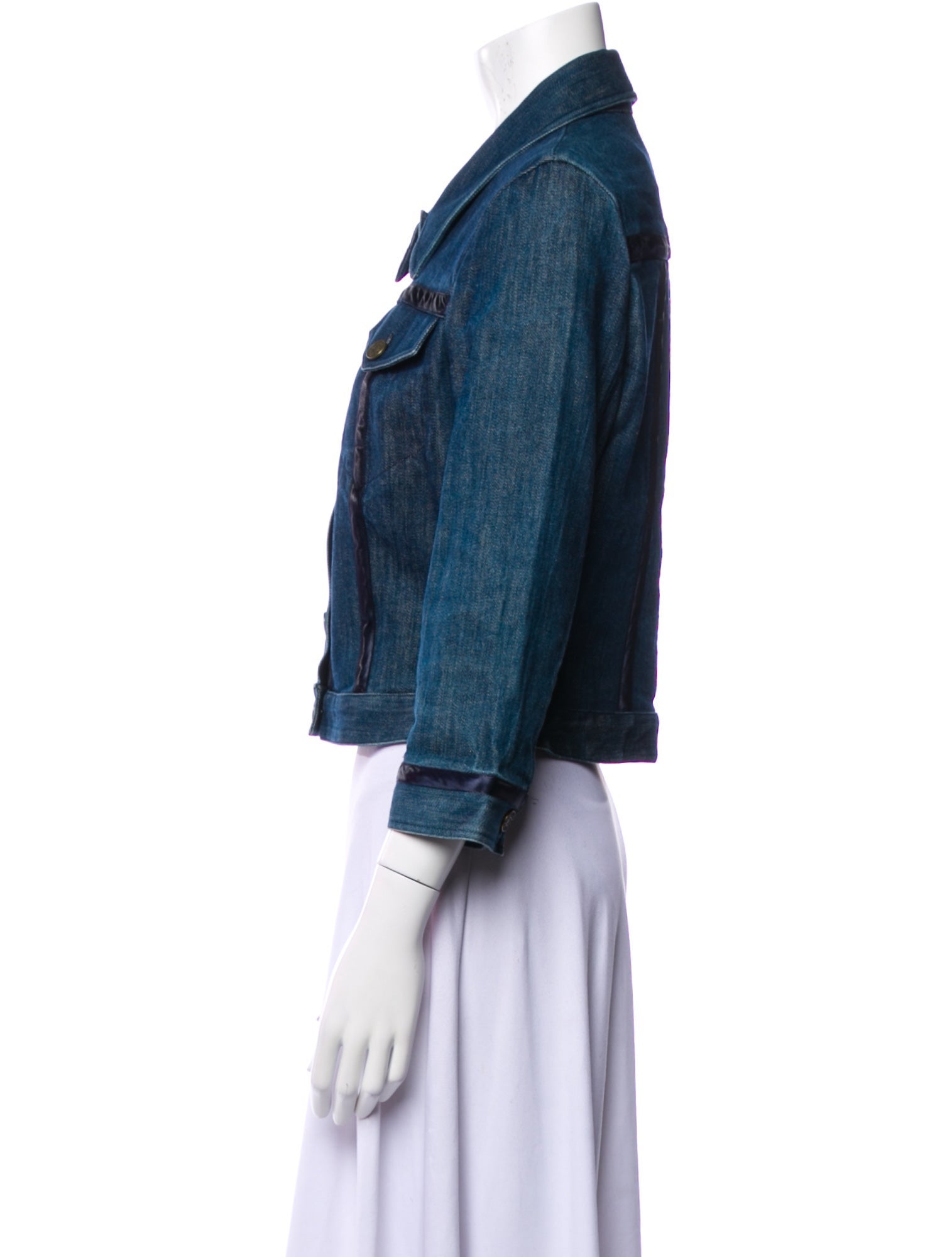 Celine Denim Jacket - Blue Jackets, Clothing - CEL260289 | The RealReal