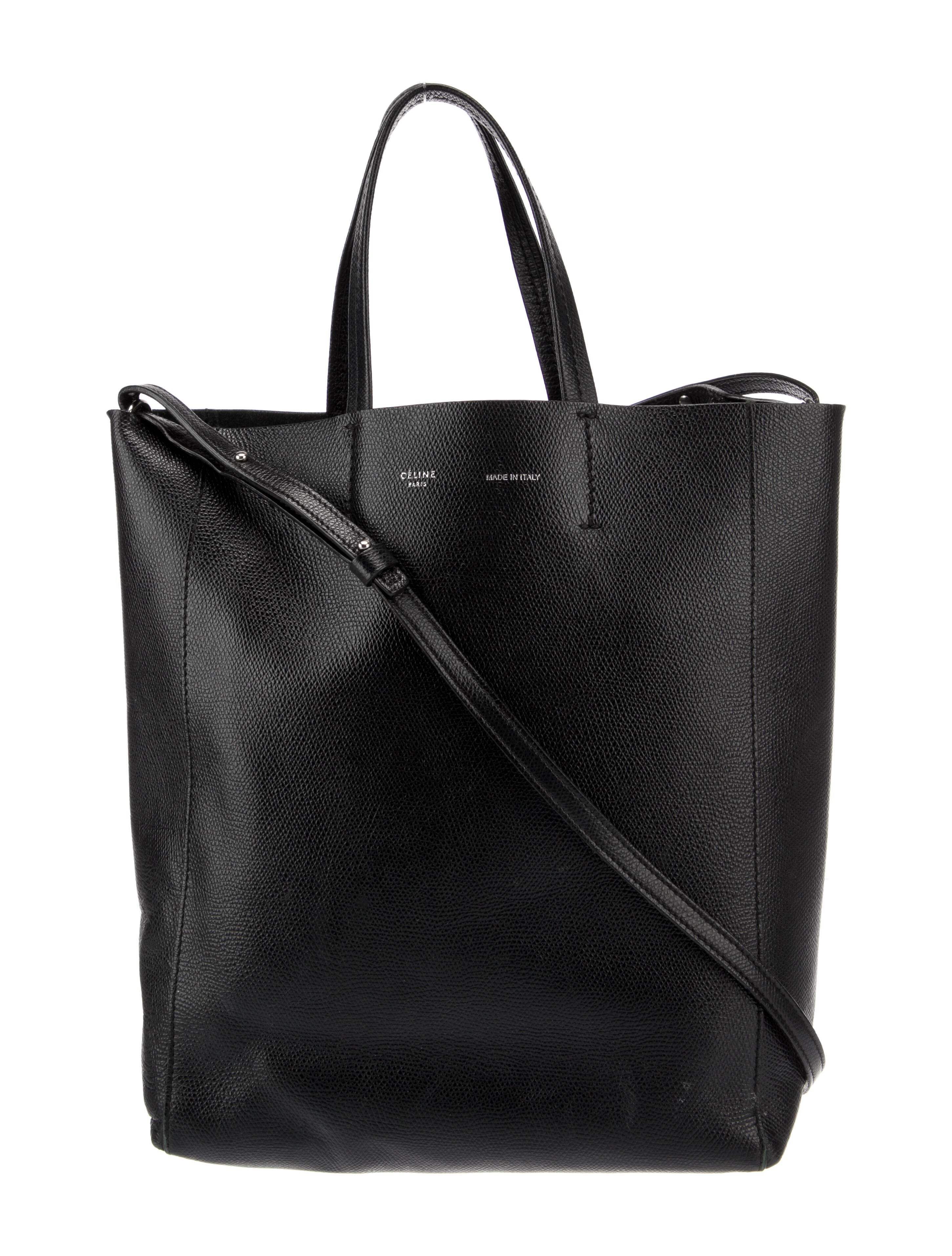Celine Small Vertical Cabas Tote - Black Totes, Handbags - CEL267791 ...