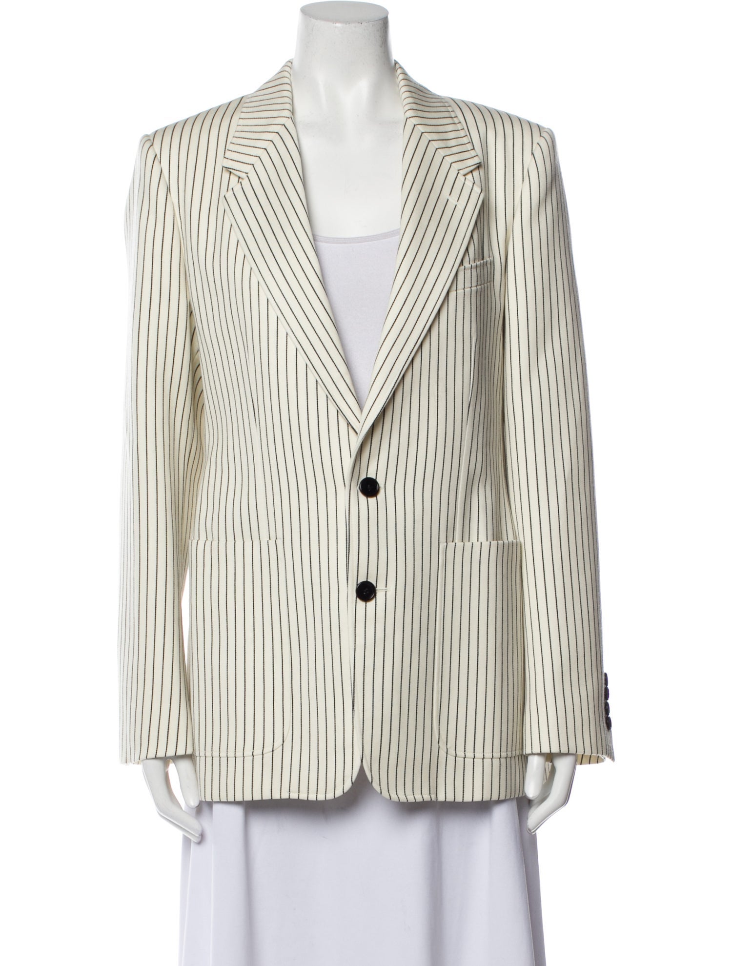 Celine Striped Blazer - Neutrals Jackets, Clothing - CEL268584 | The ...