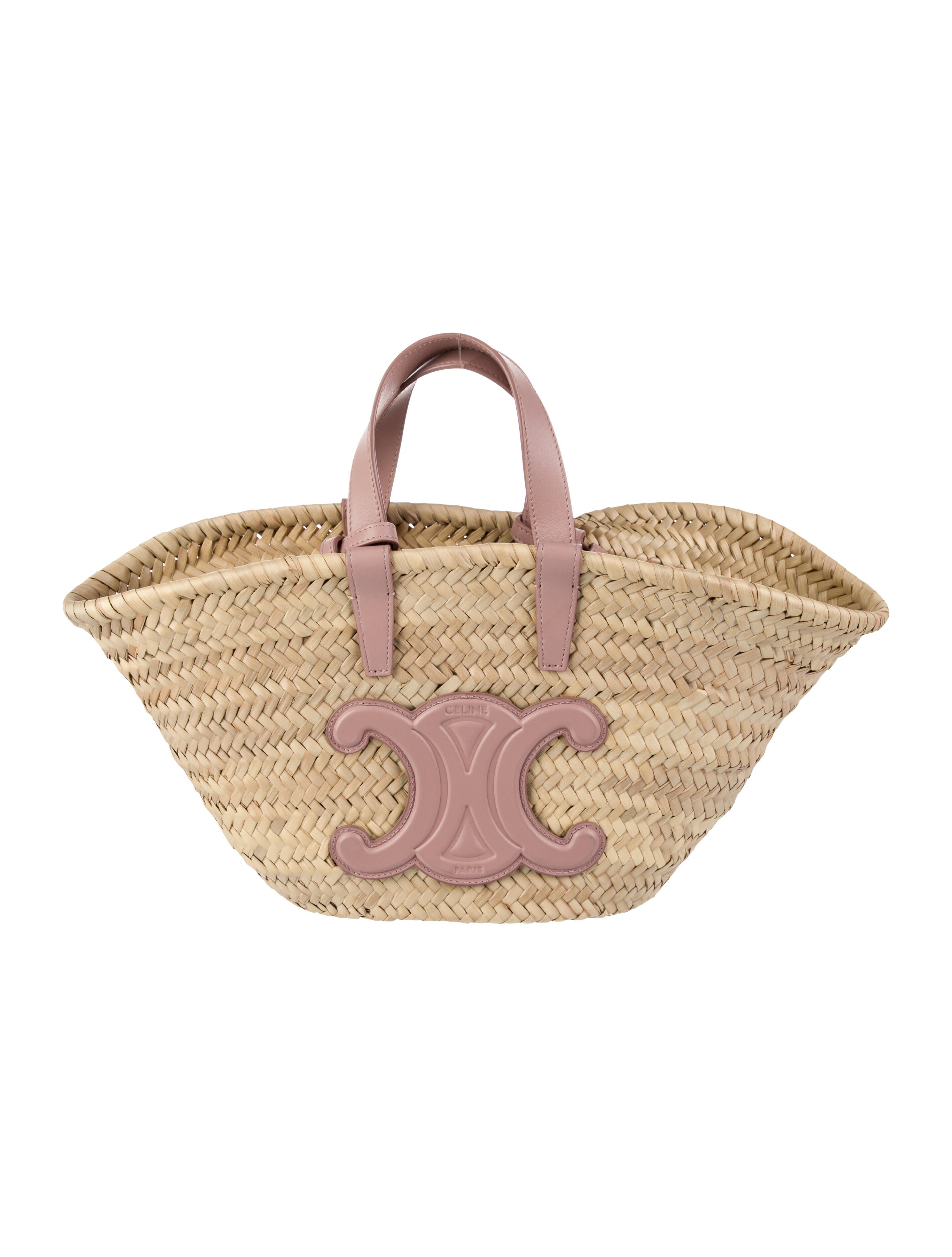 Celine 2022 Large Raffia Triomphe Tote - Neutrals Totes, Handbags ...