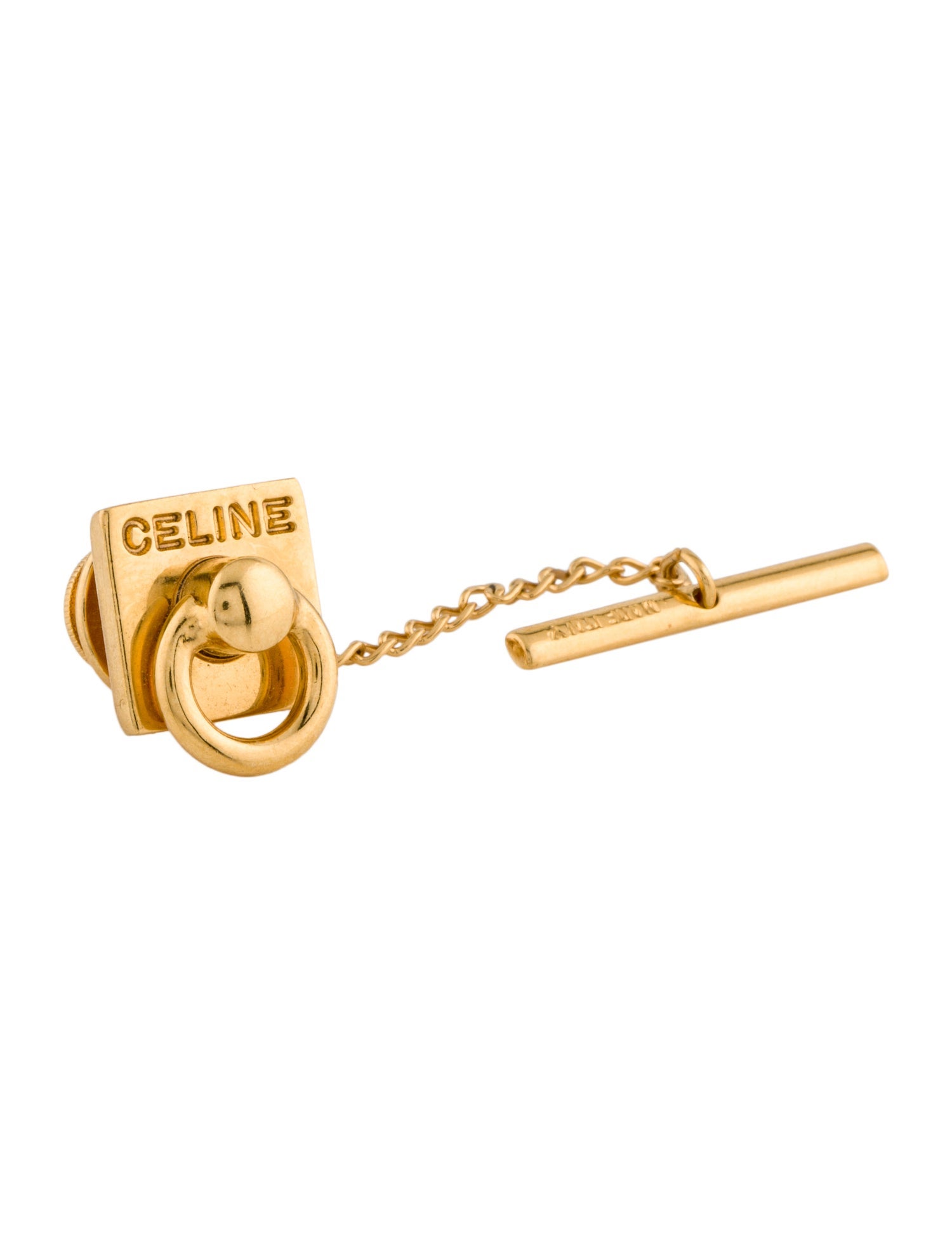Celine Door Knocker Tie Tack - Brass Tie Pins and Clips, Pins ...