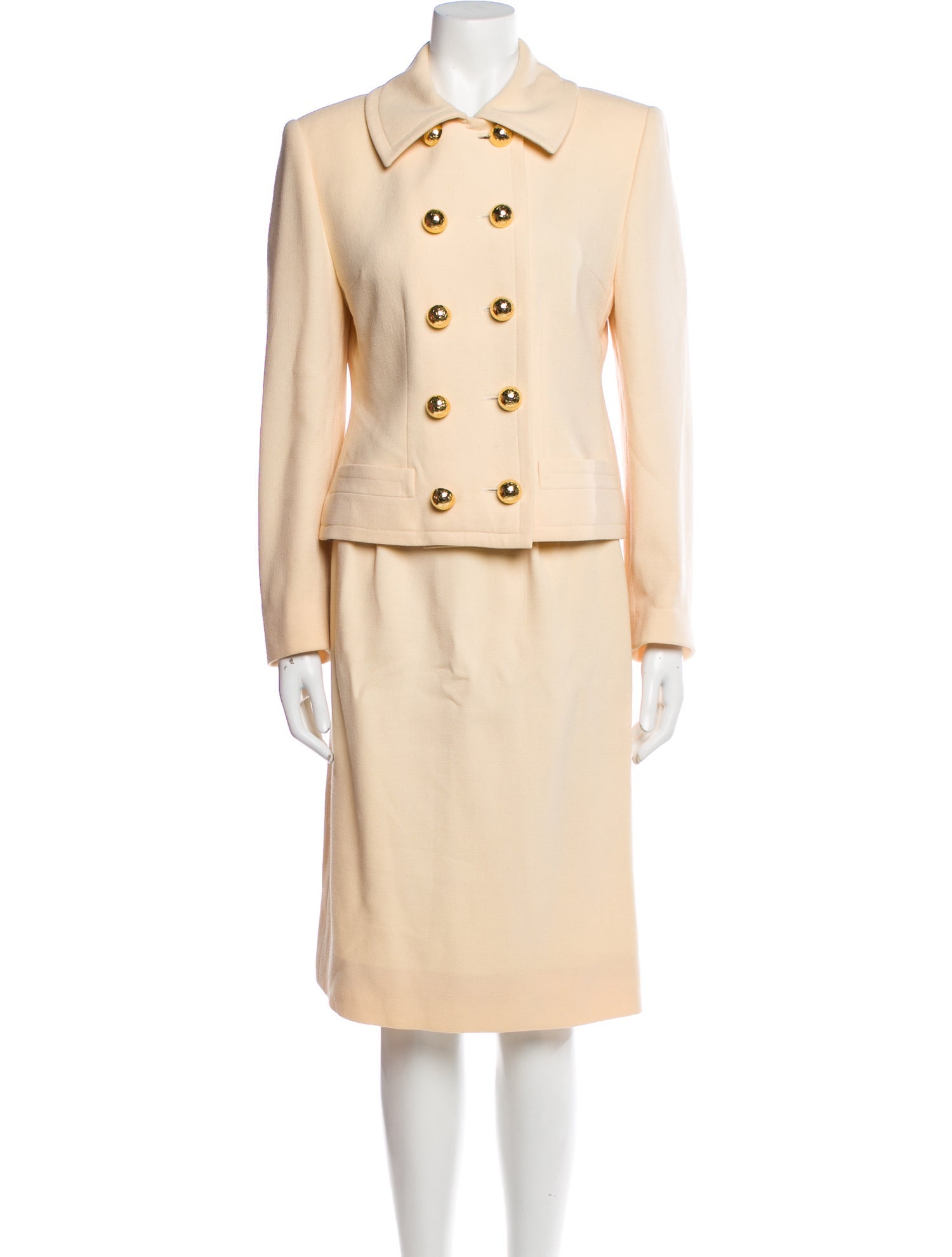 Celine Vintage 1980's Skirt Suit - Neutrals Suits and Sets, Clothing ...