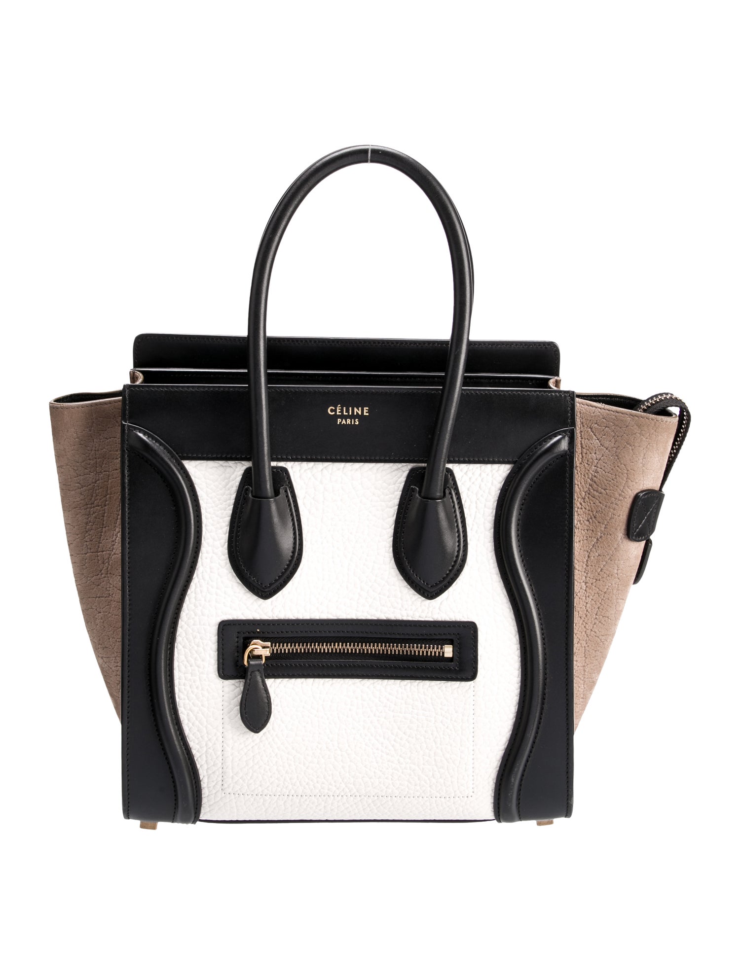 Celine Micro Luggage Tote - White Totes, Handbags - CEL271586 | The ...