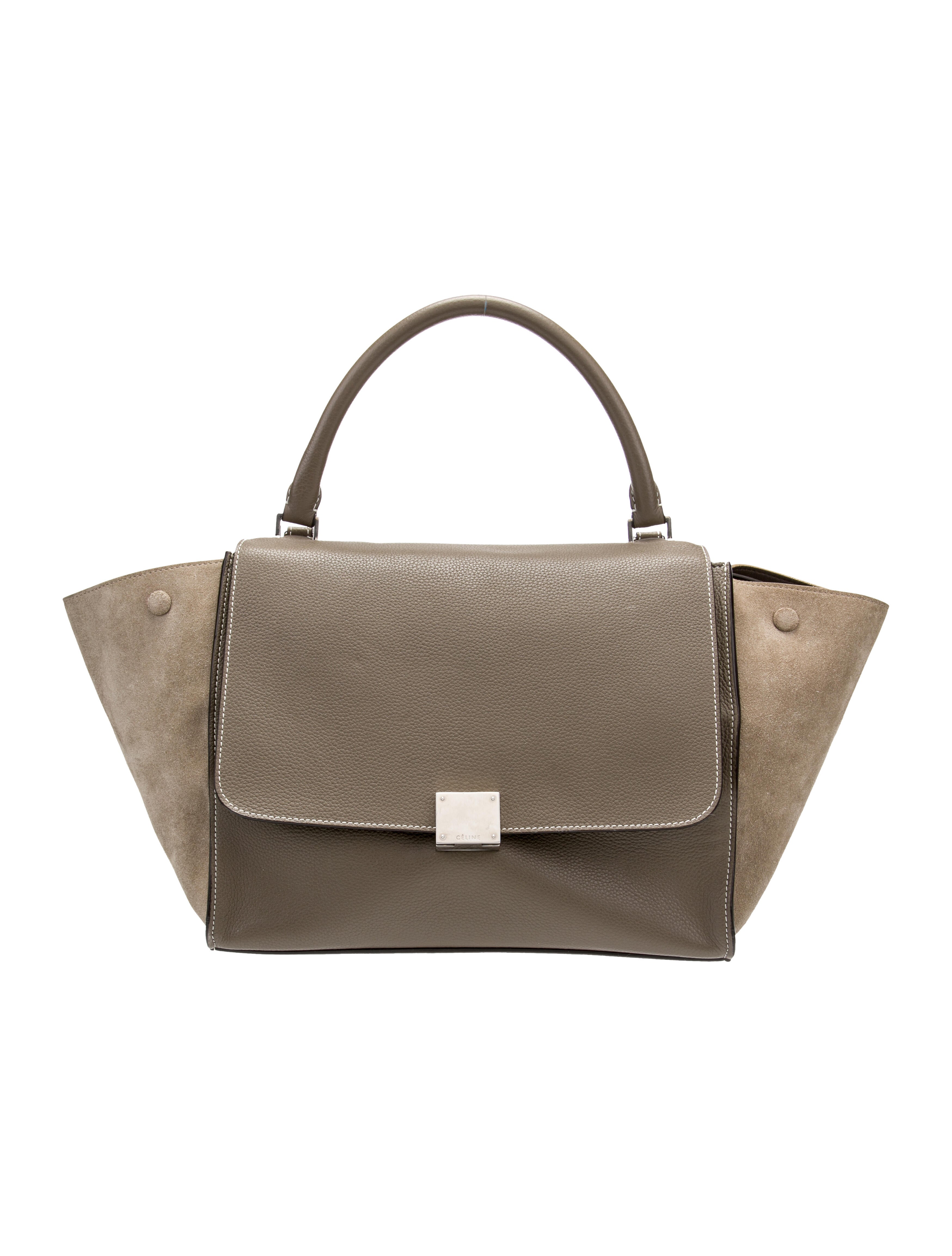 Celine Medium Trapeze Handle Bag - Black Handle Bags, Handbags ...