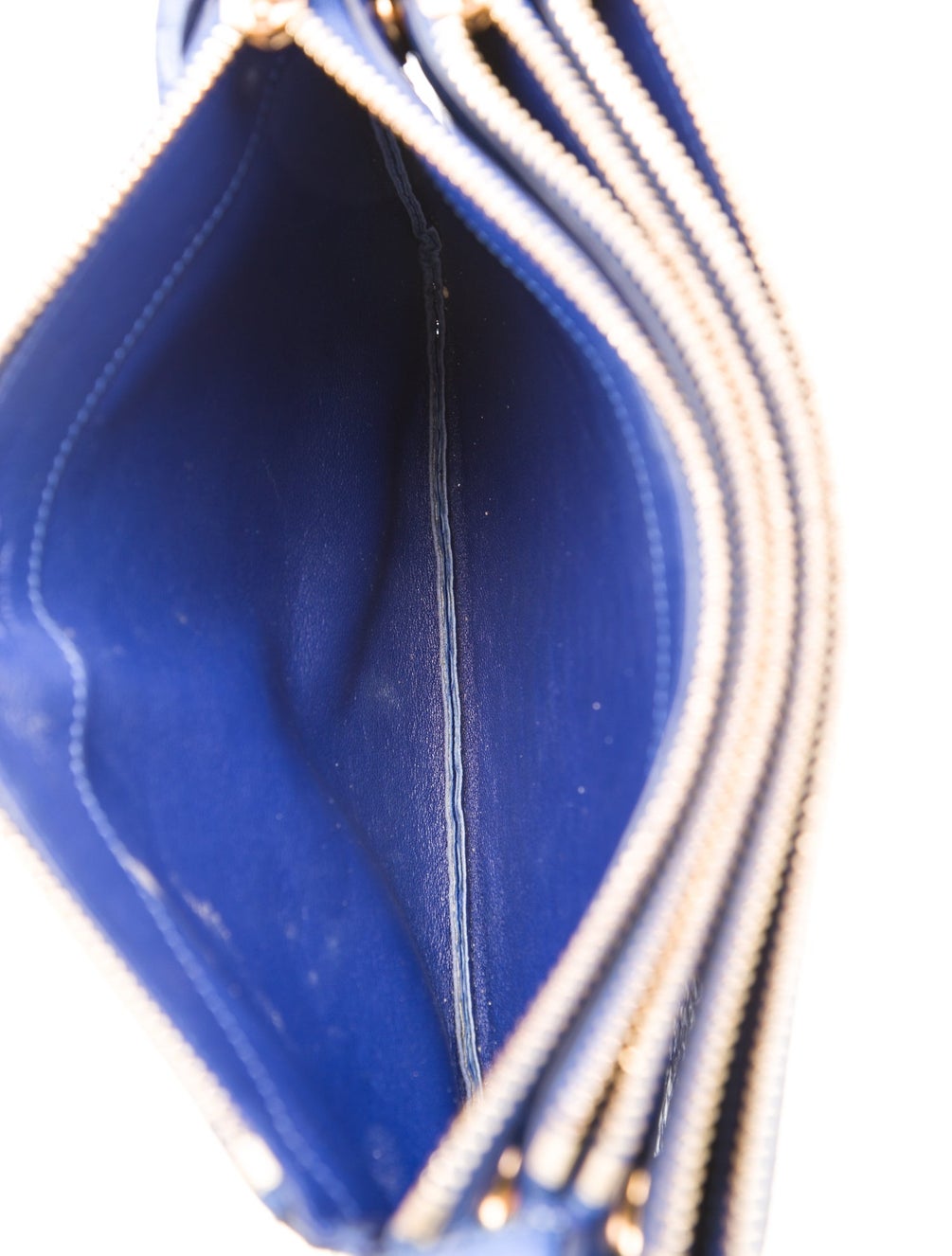 Celine Small Python Trio Bag - Blue Crossbody Bags, Handbags - CEL281065 | The RealReal