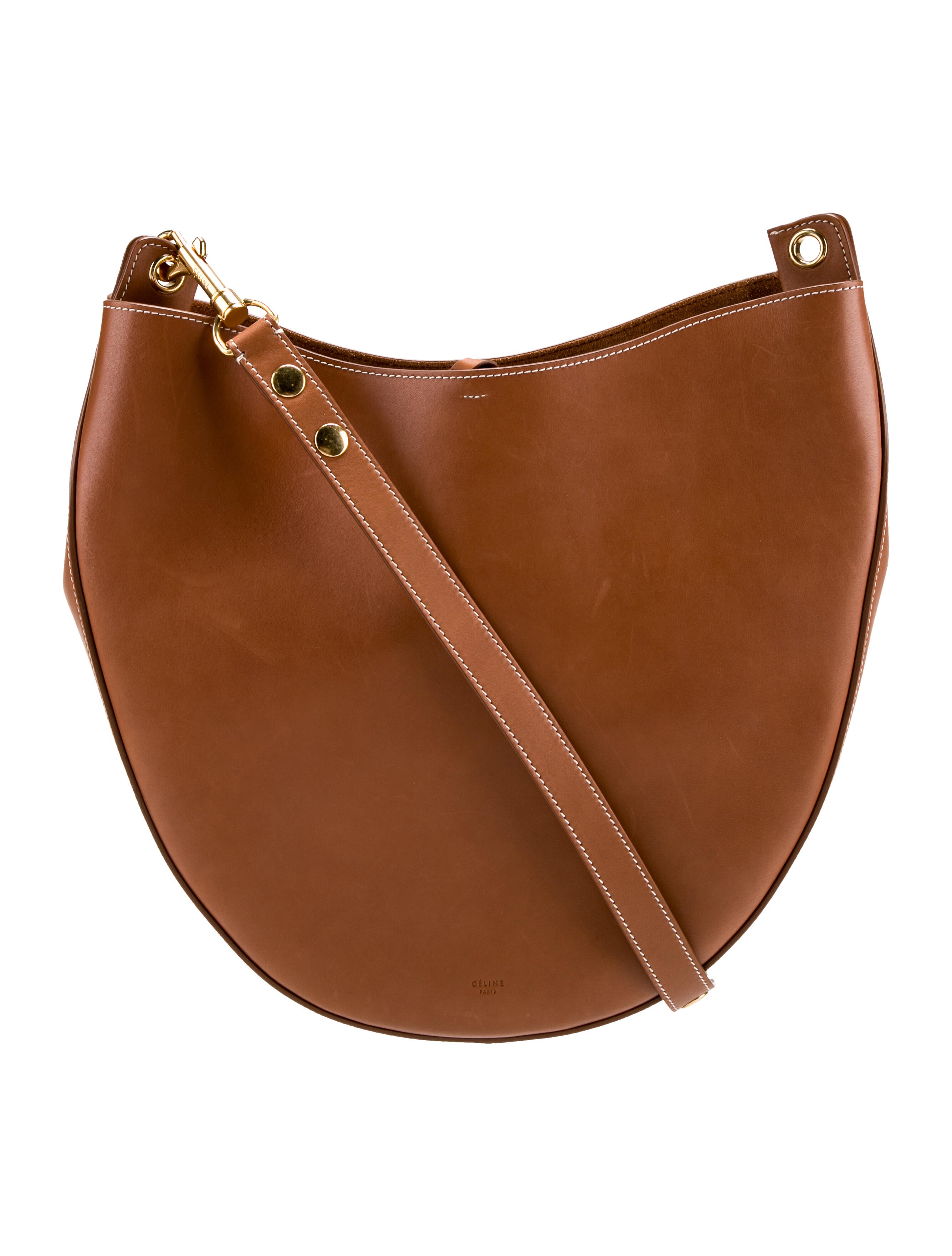 Celine New Shoulder Bag Brown Shoulder Bags Handbags Cel281364 The Realreal