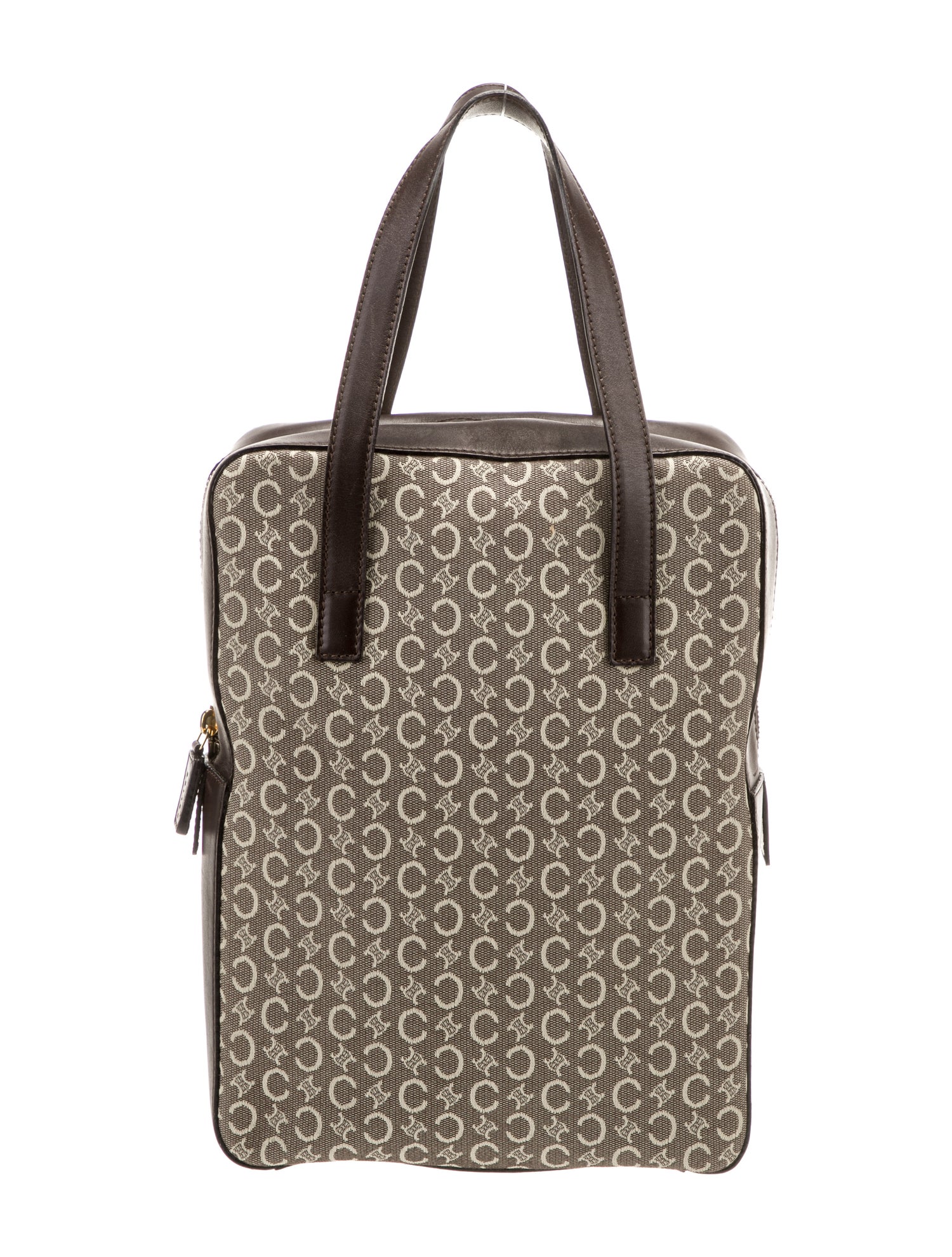 Celine Monogram Macadam Handle Bag - Brown Handle Bags, Handbags ...