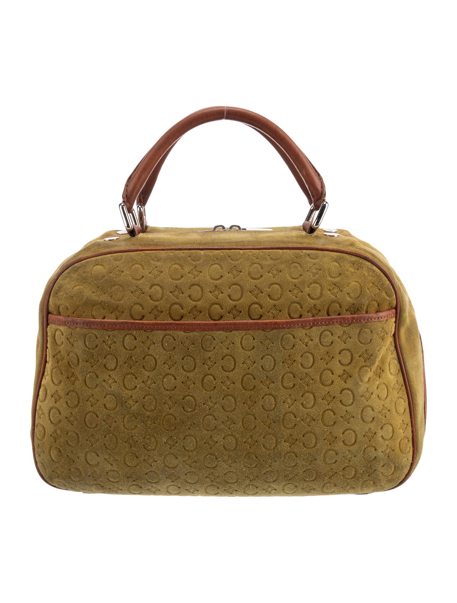 Celine Vintage C Macadam Boogie Bag - Green Handle Bags, Handbags ...
