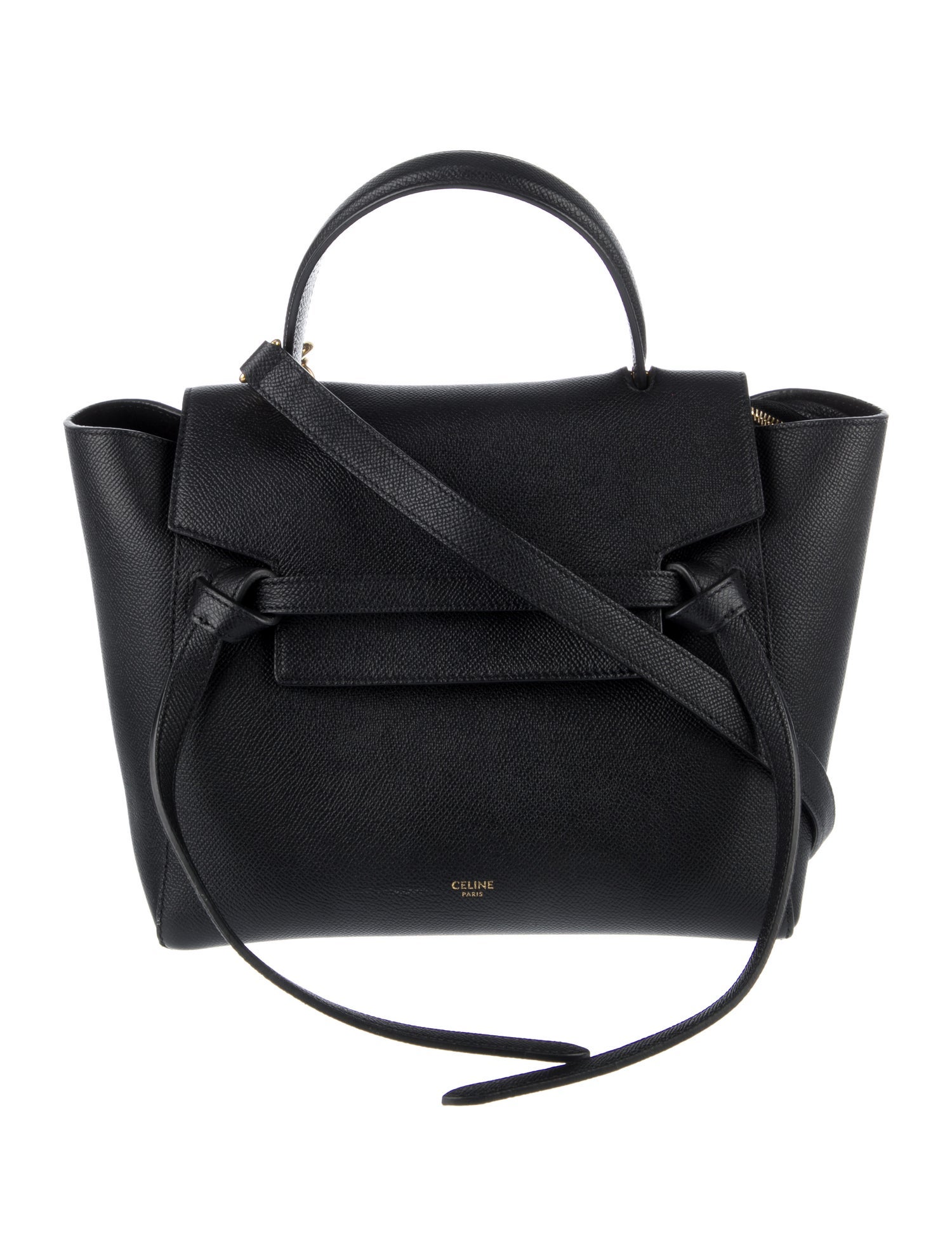 Celine Micro Belt Bag - Black Shoulder Bags, Handbags - CEL286402 | The ...