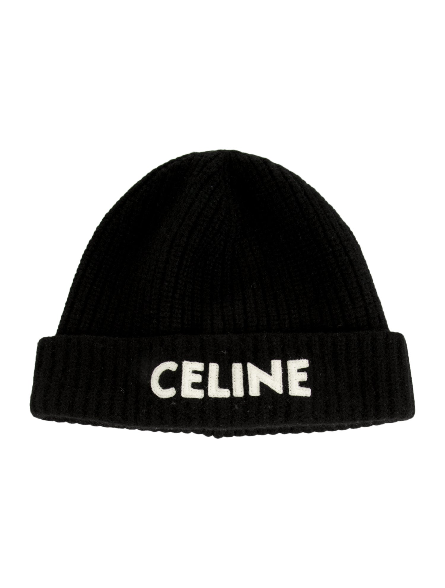 Celine Wool Beanie - Black Hats, Accessories - CEL277471 | The RealReal