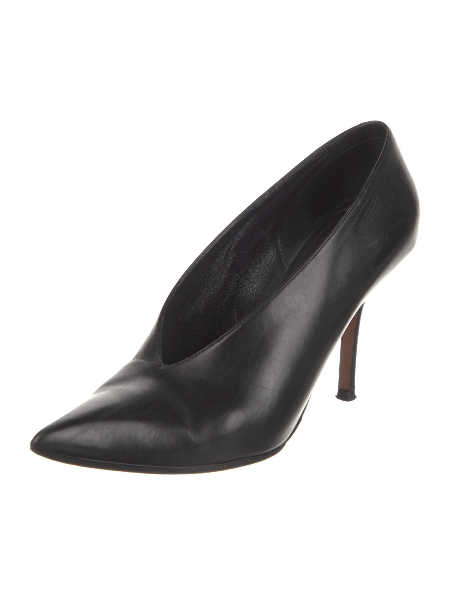 Celine Leather Pumps - Black Pumps, Shoes - CEL289635 | The RealReal