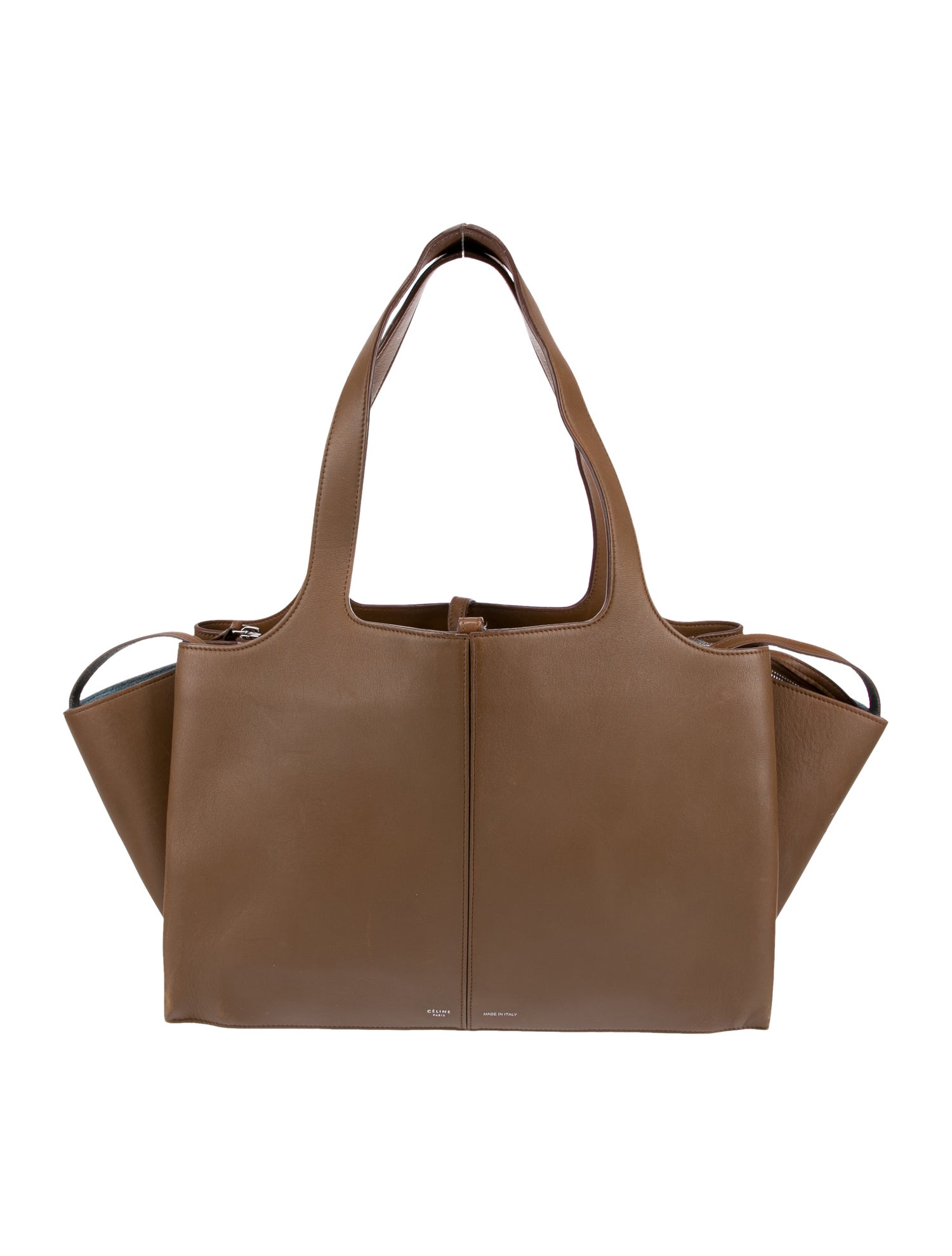 Celine Tri-Fold Shoulder Bag - Brown Shoulder Bags, Handbags ...