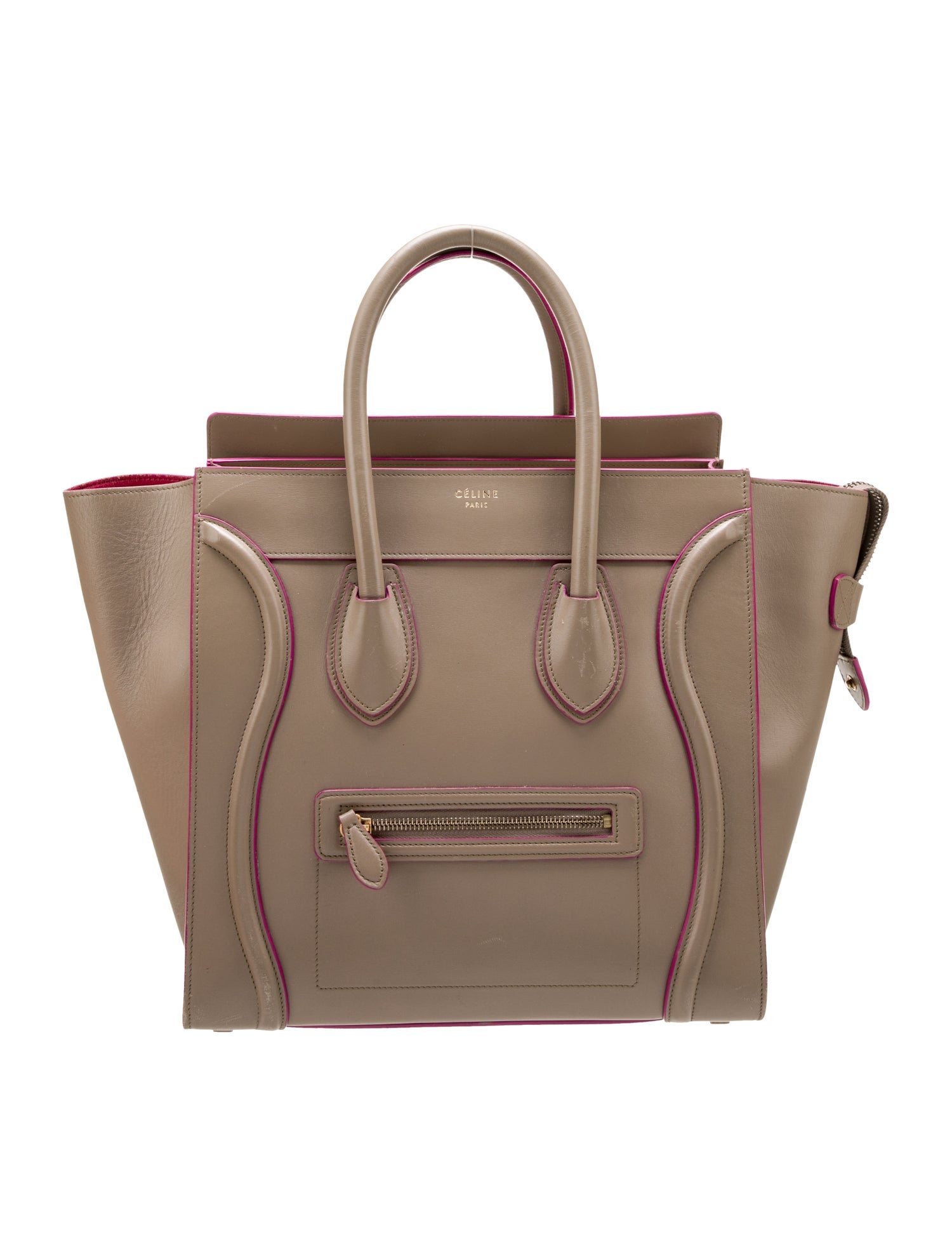 Celine Mini Luggage Tote - Neutrals Totes, Handbags - CEL290828 | The ...