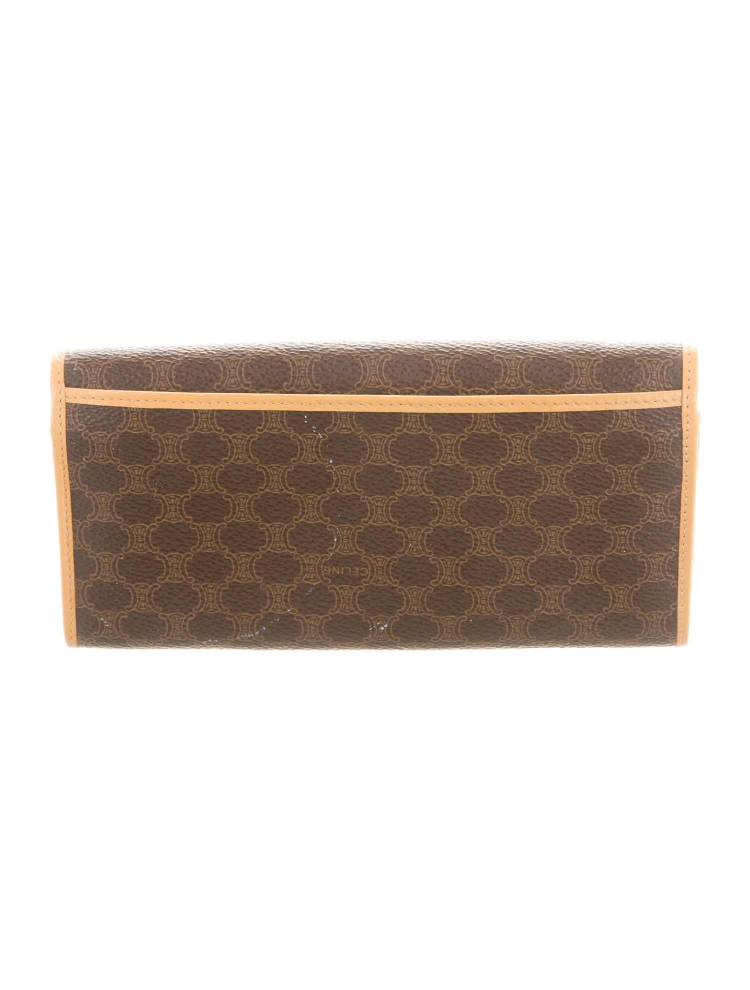 Celine Monogram Pattern Continental Wallet - Brown Wallets, Accessories ...