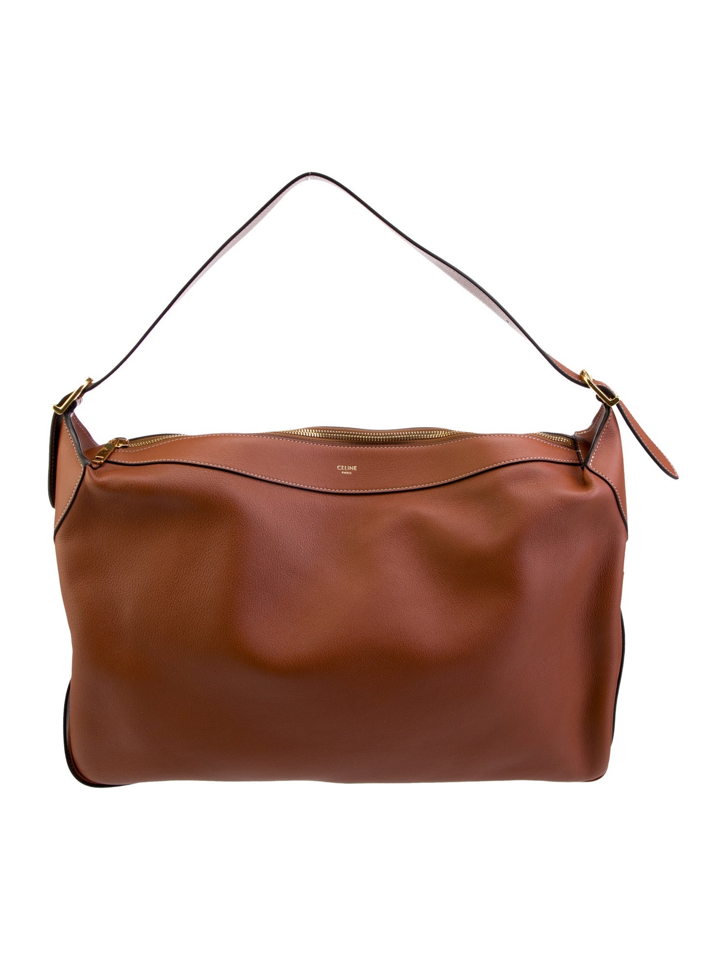 Celine Leather Romy Large 2022 - Brown Shoulder Bags, Handbags ...