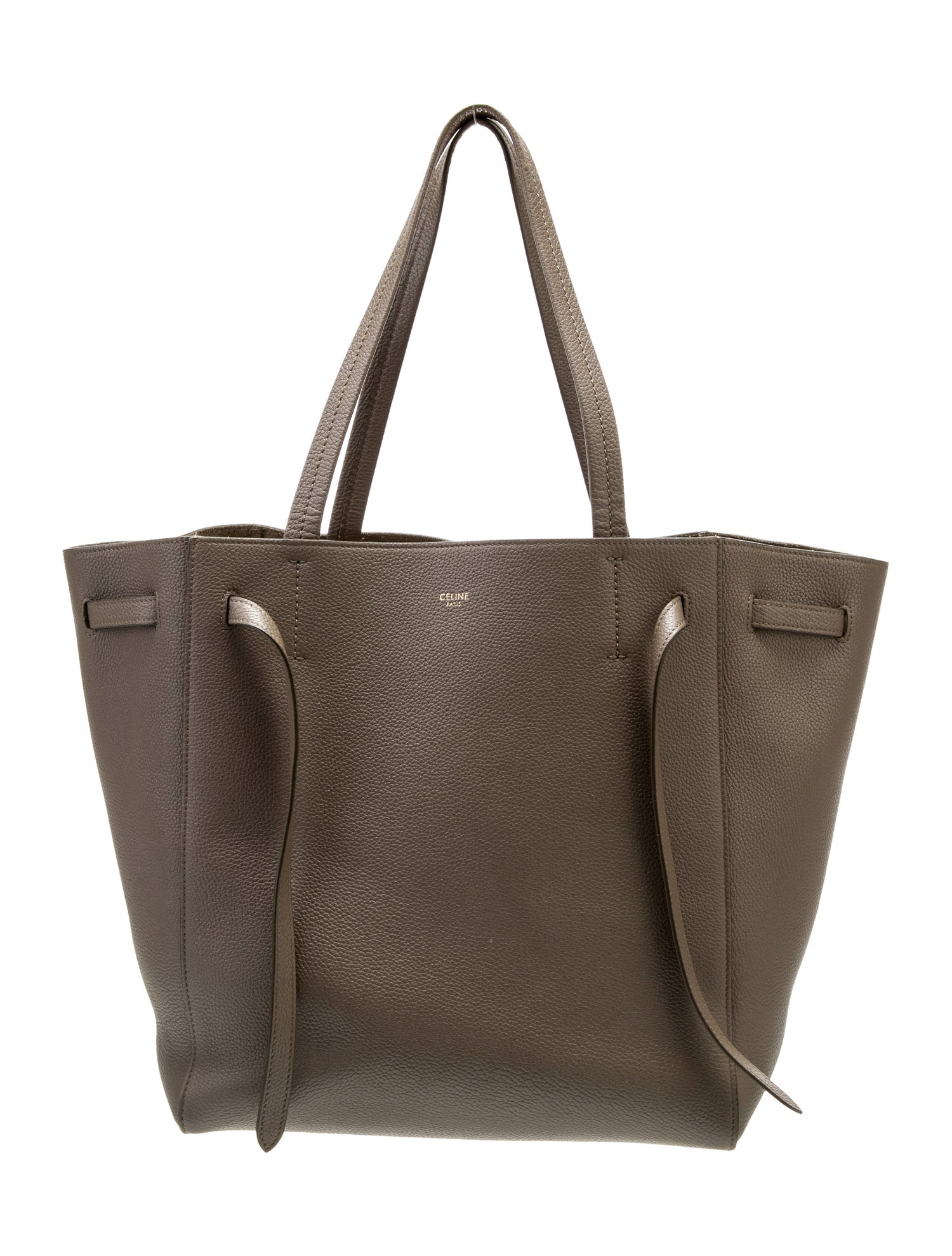 Celine Small Cabas Phantom w/Belt - Brown Totes, Handbags - CEL293452 ...