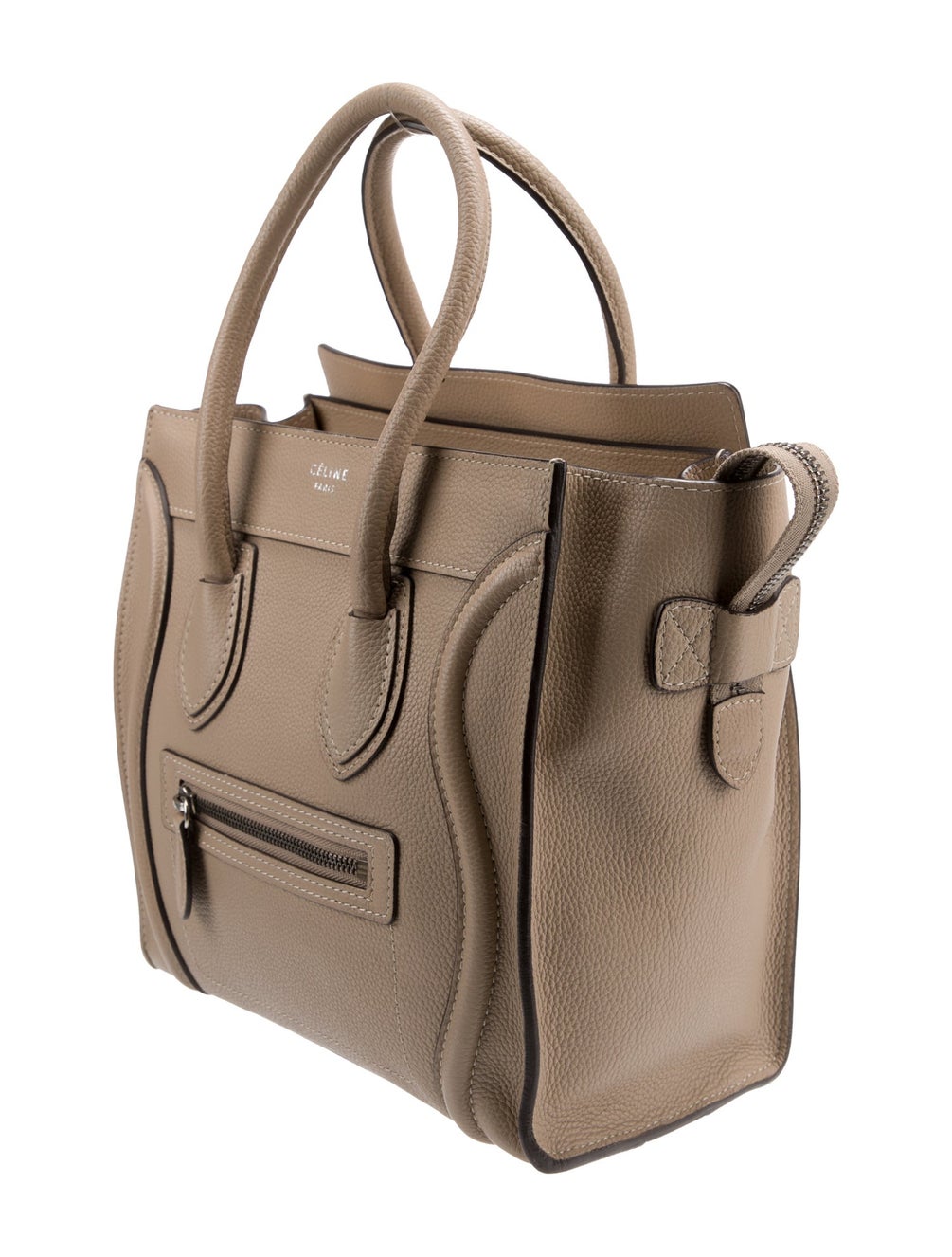 Celine Micro Luggage Tote - Neutrals Totes, Handbags - CEL293485 | The ...