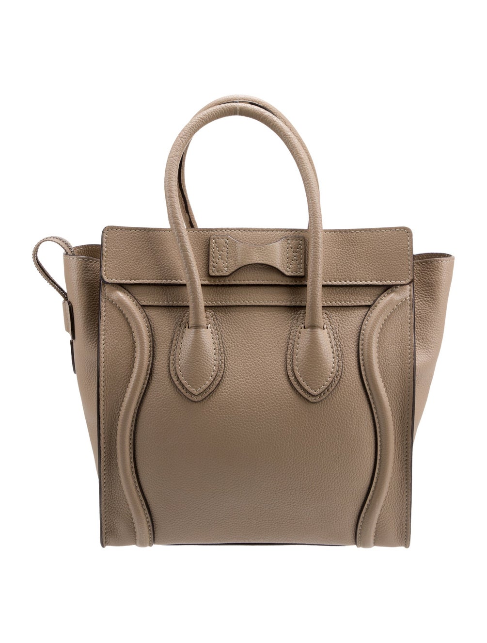 Celine Micro Luggage Tote - Neutrals Totes, Handbags - CEL293485 | The ...