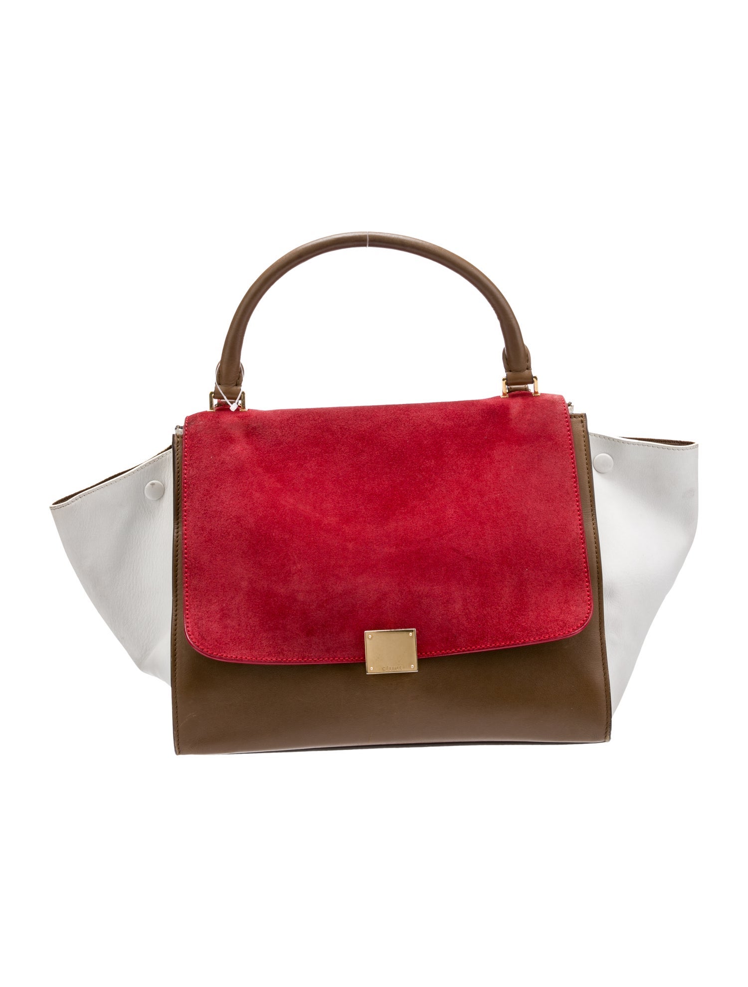 Celine Medium Trapeze Bag - Blue Shoulder Bags, Handbags - CEL292728 ...