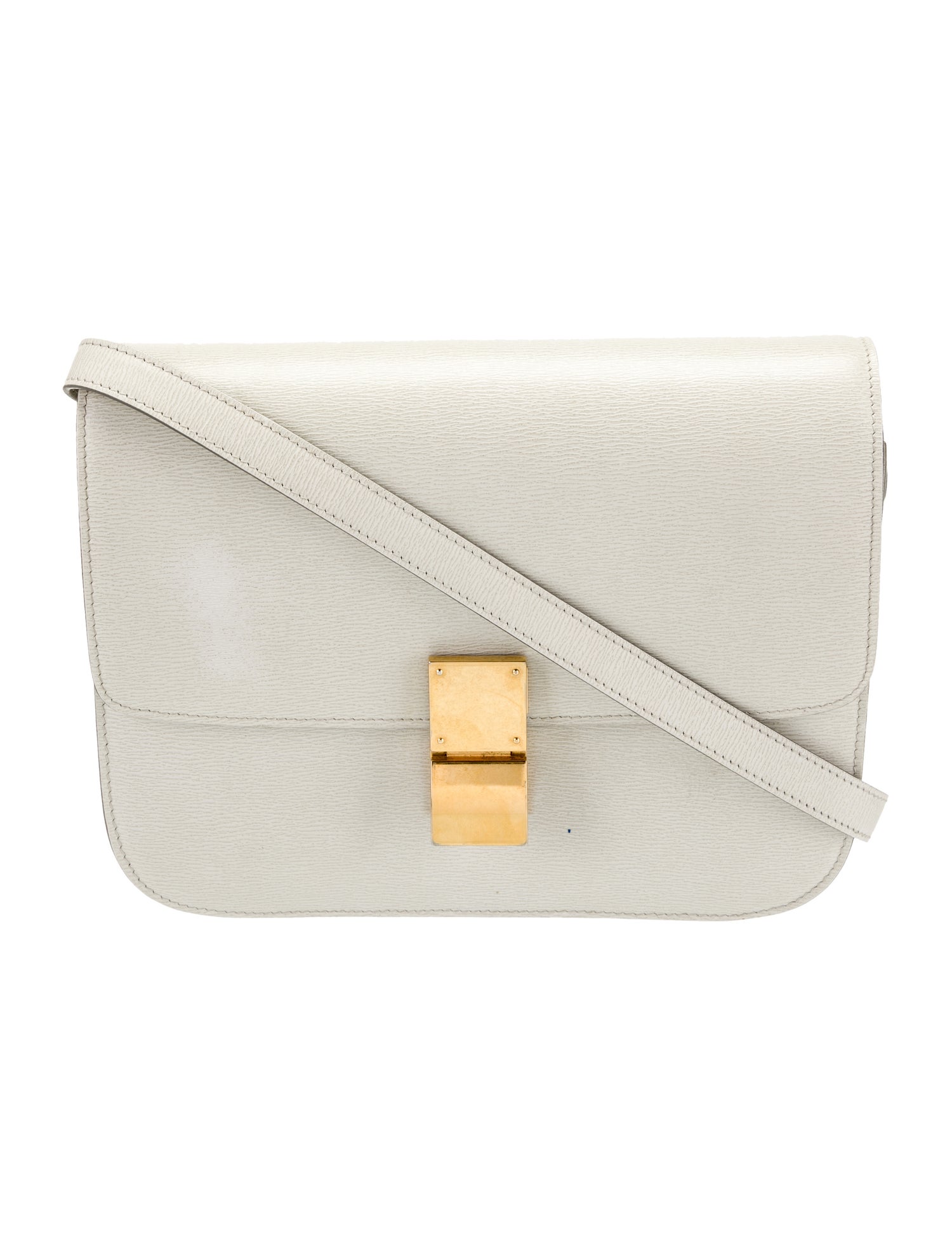 Celine Mini Clasp Bag - Grey Crossbody Bags, Handbags - CEL293108 | The ...