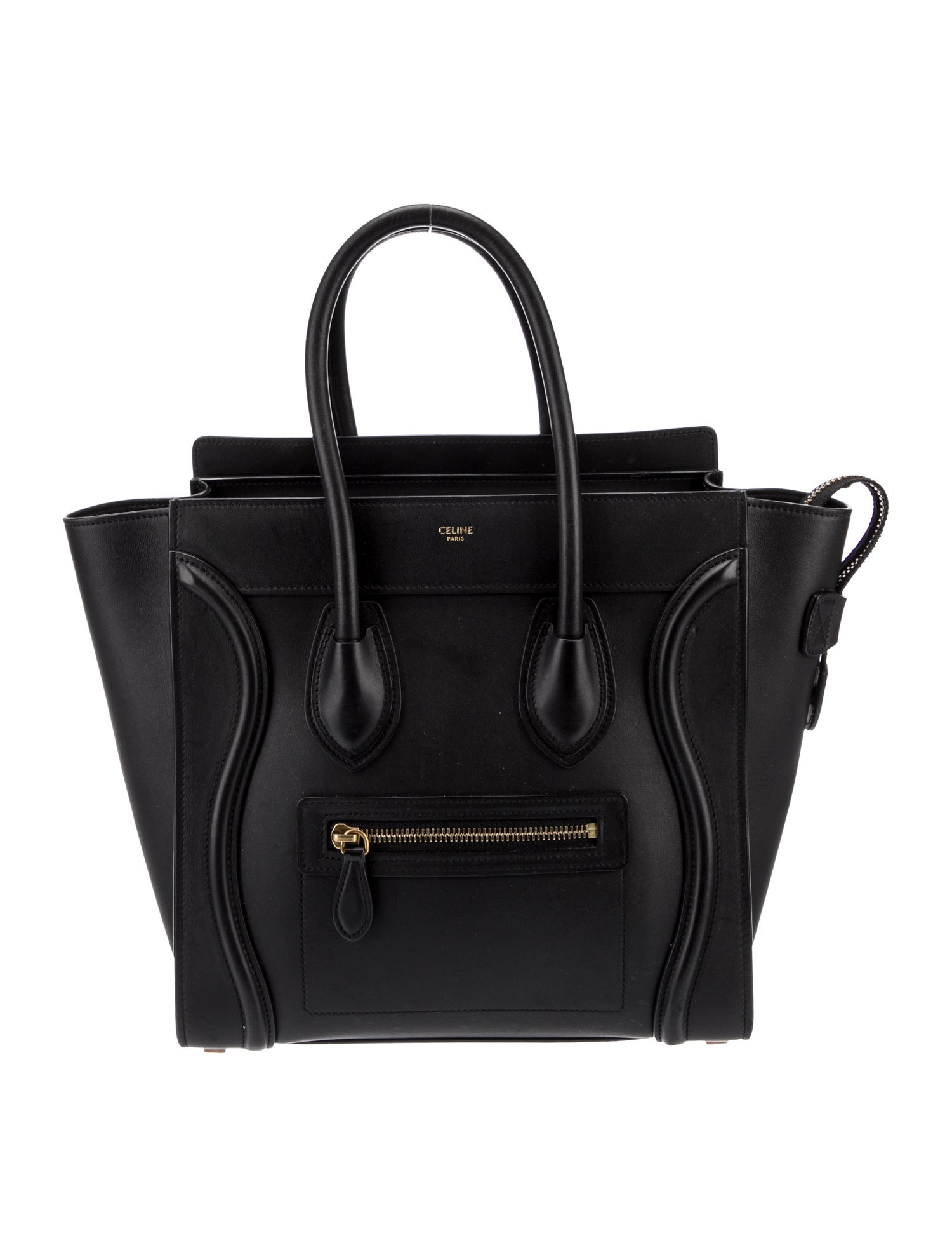 Celine Micro Luggage Tote - Black Totes, Handbags - CEL299868 | The ...