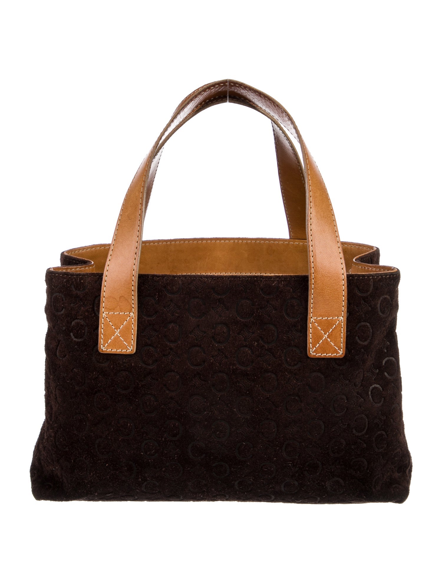 Celine Monogram Handle Bag - Brown Handle Bags, Handbags - CEL301067 ...