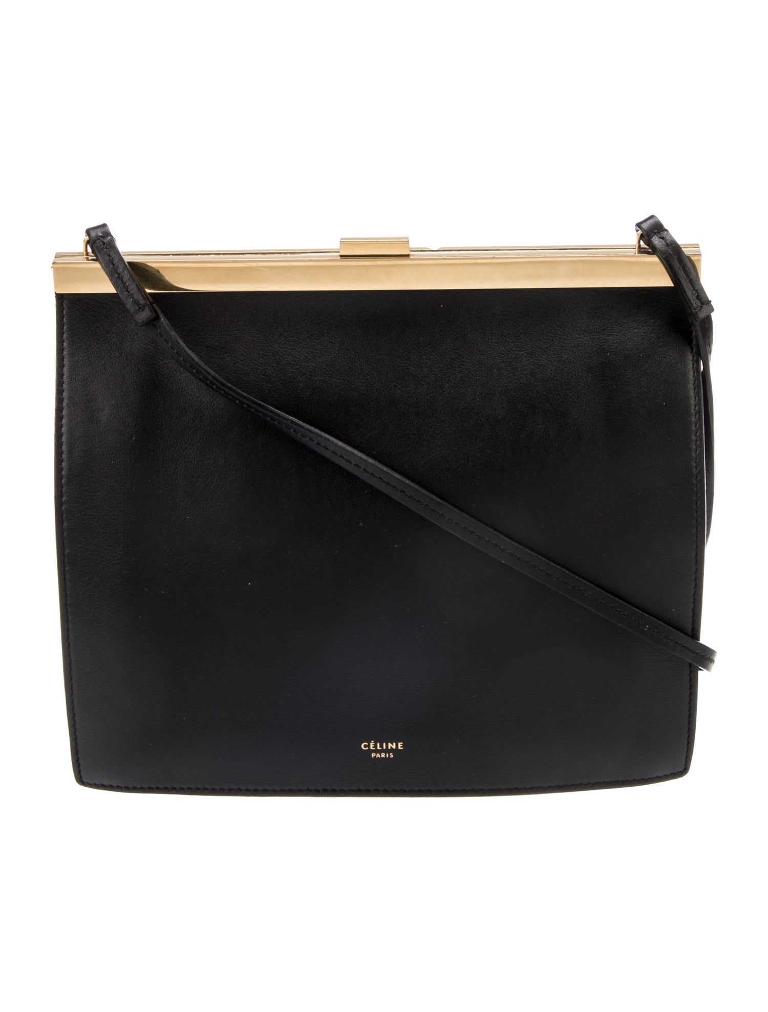 Celine Mini Clasp Bag - Grey Crossbody Bags, Handbags - CEL293108 | The ...