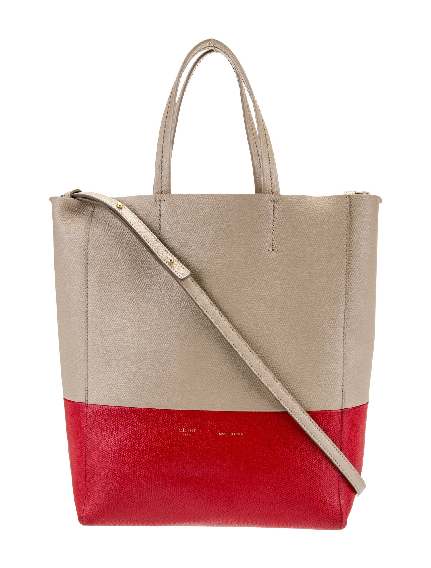 Celine Small Vertical Cabas - White Totes, Handbags - CEL296769 | The ...