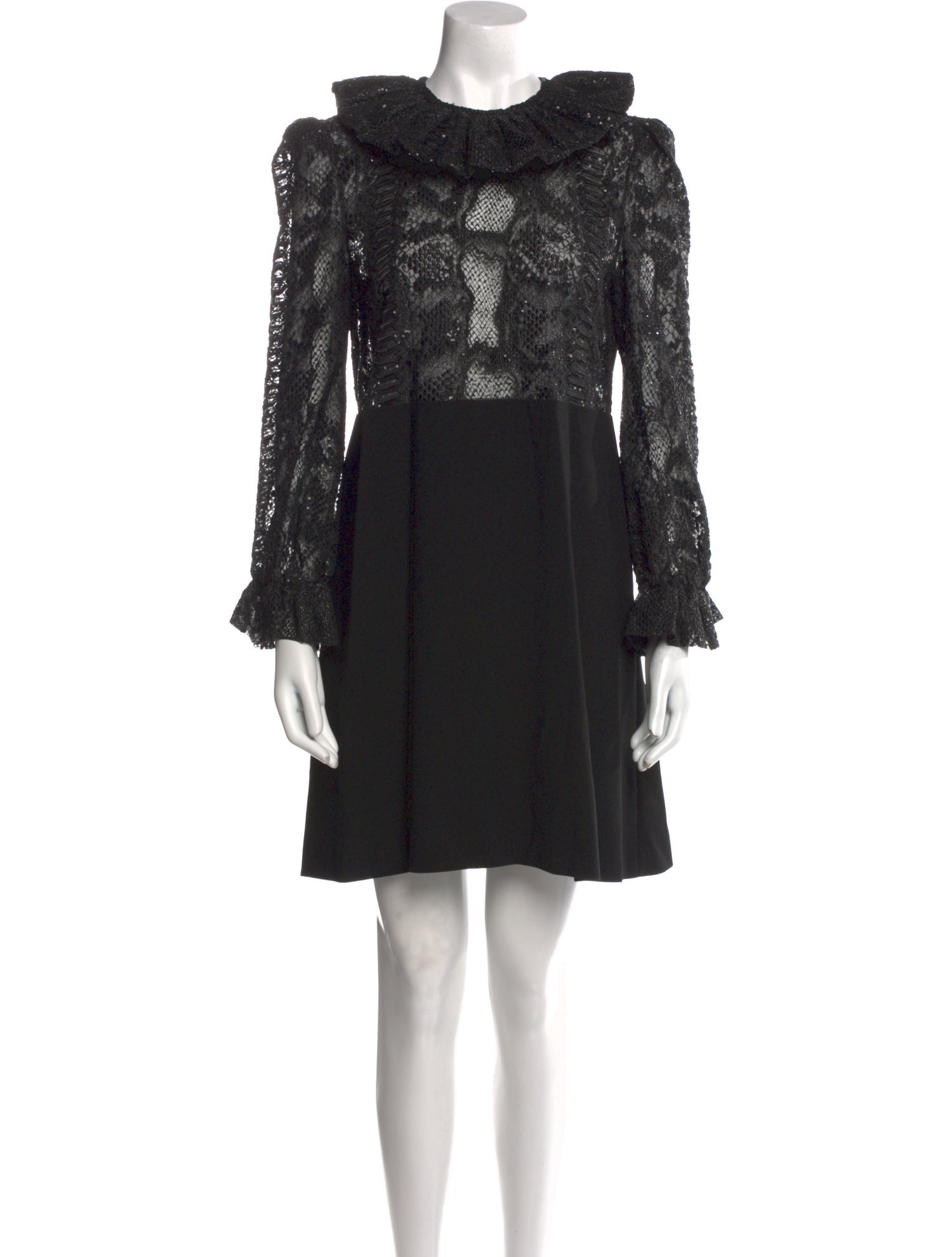 Celine Silk Mini Dress w/ Tags - Black Dresses, Clothing - CEL302143 ...