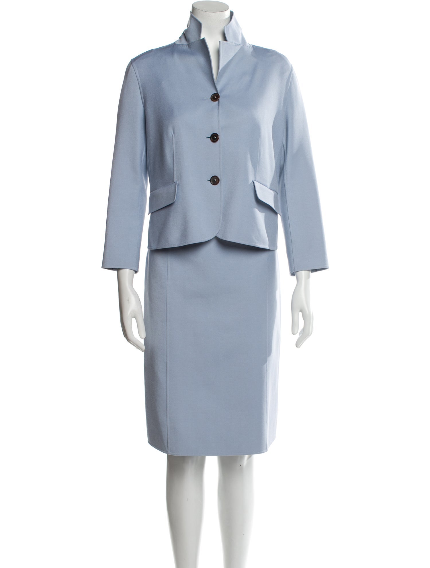 Celine Vintage Late 1990's - Early 2000's Dress Set - Blue Suits and ...