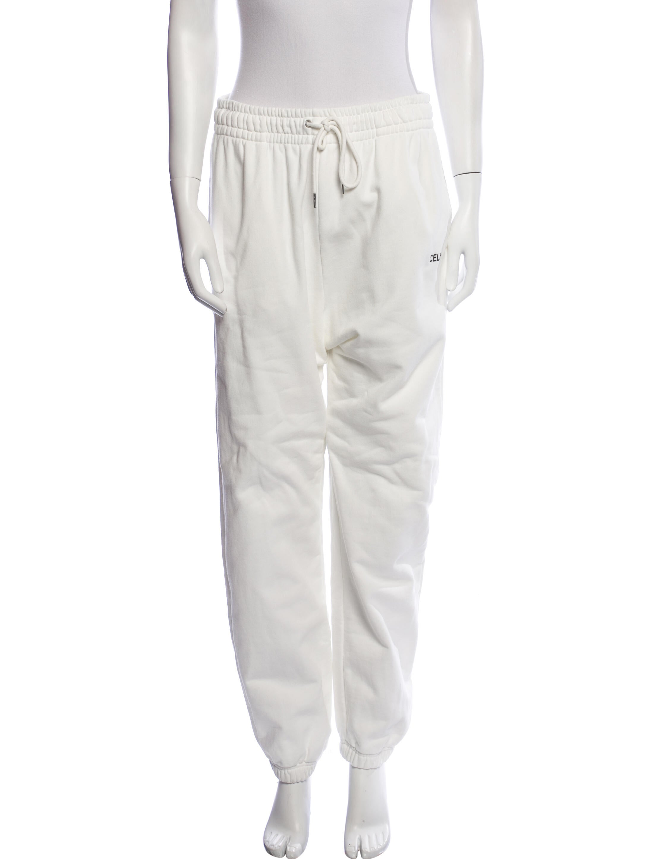 Celine Joggers - White, 13.5" Rise Pants, Clothing - CEL304952 | The ...