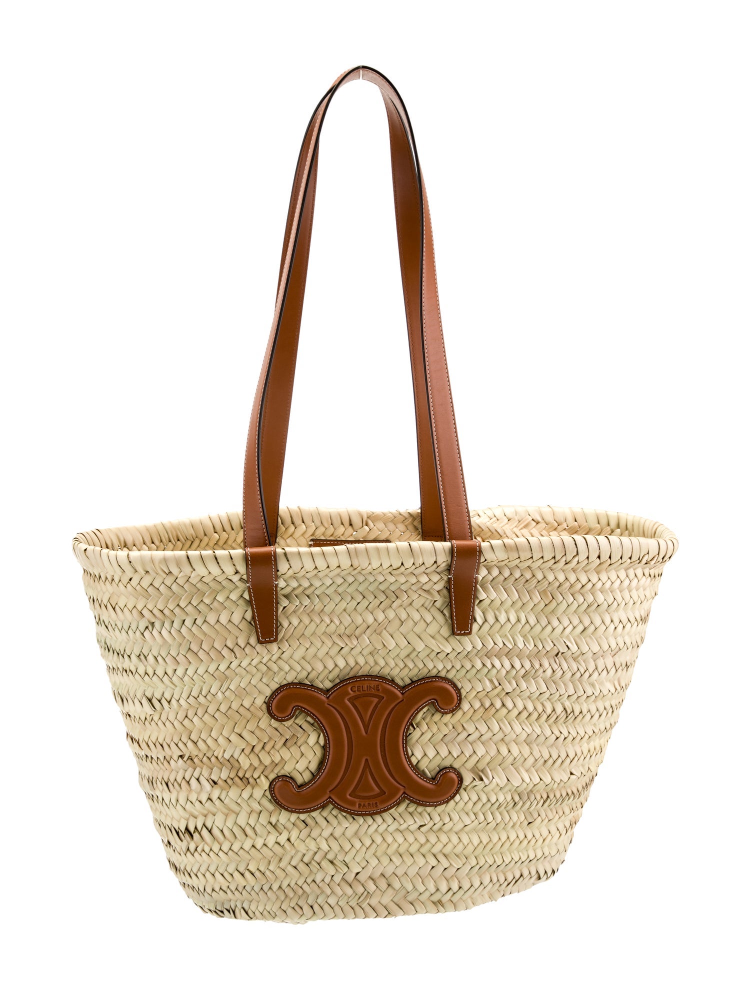 Celine Raffia Classic Panier w/ Tags - Neutrals Totes, Handbags ...