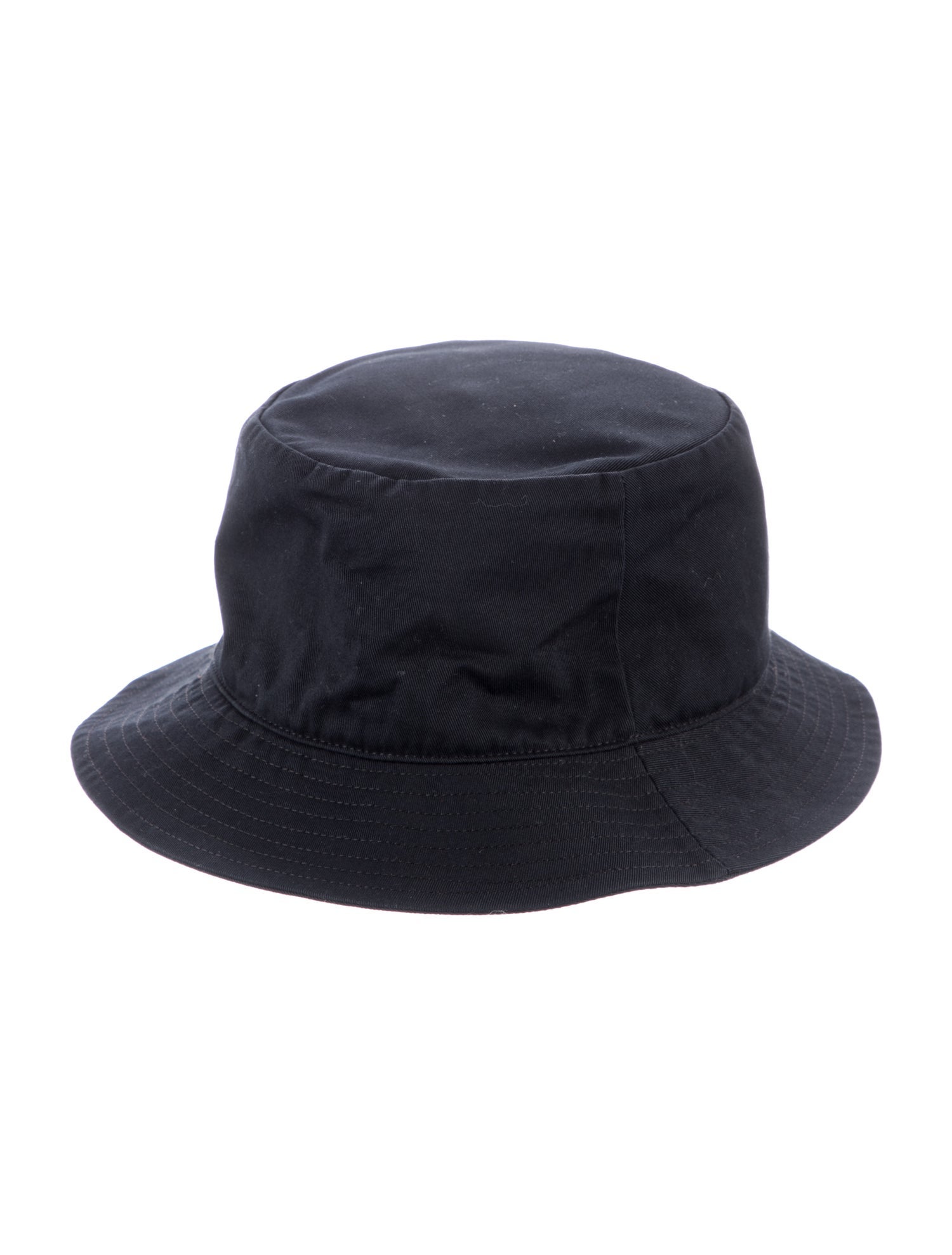 Bottega Veneta Solid Woven Bucket Hat - Black Hats, Accessories ...