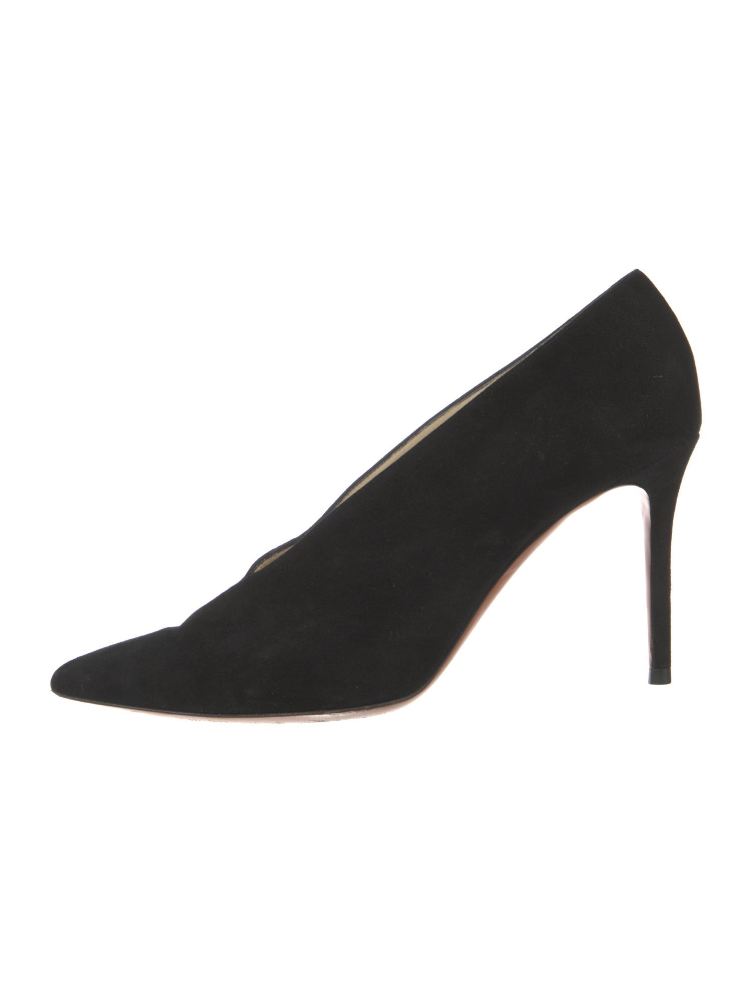 Celine Suede Pumps - Black Pumps, Shoes - CEL308770 | The RealReal