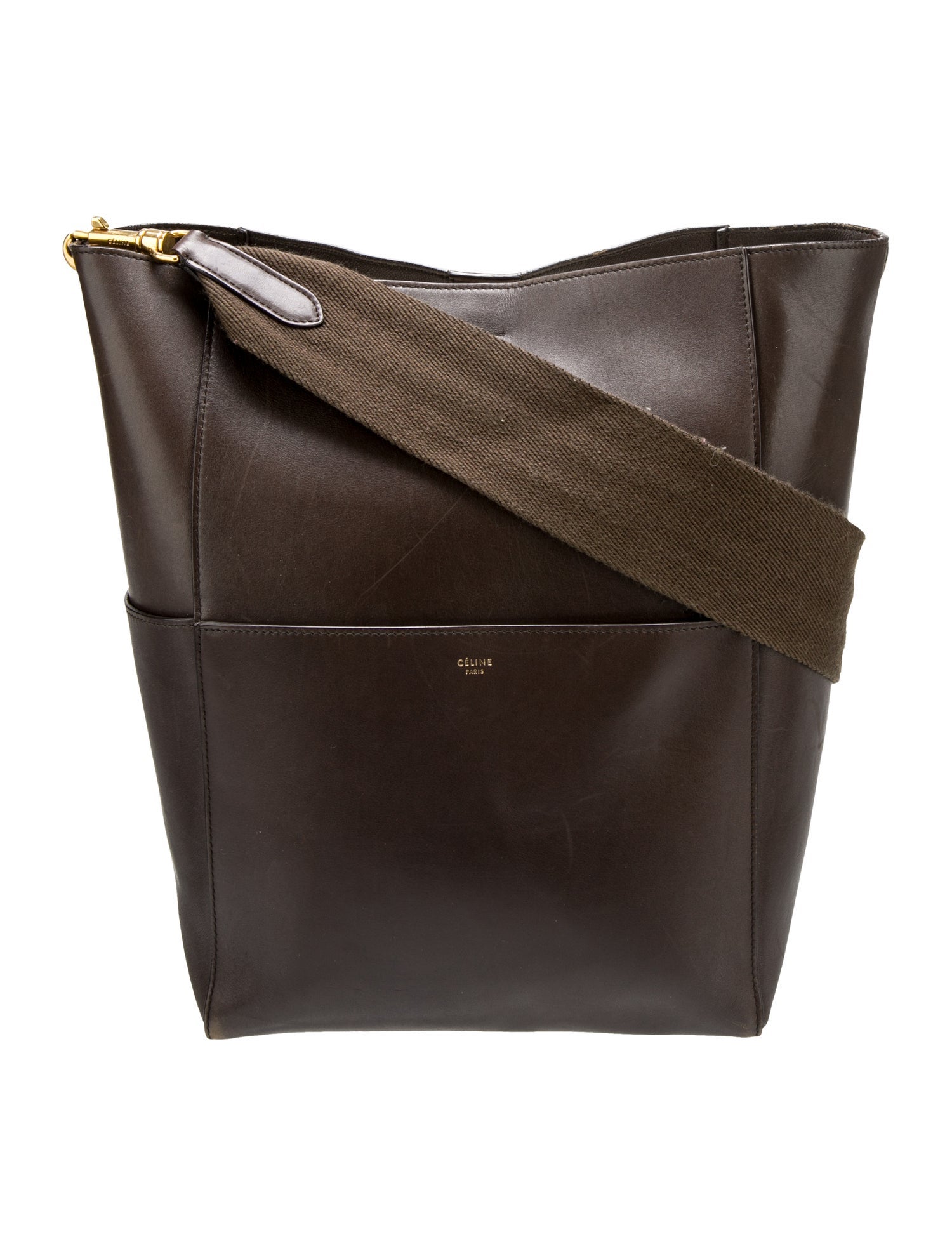 Celine Medium Seau Sangle - Blue Bucket Bags, Handbags - CEL285957 ...