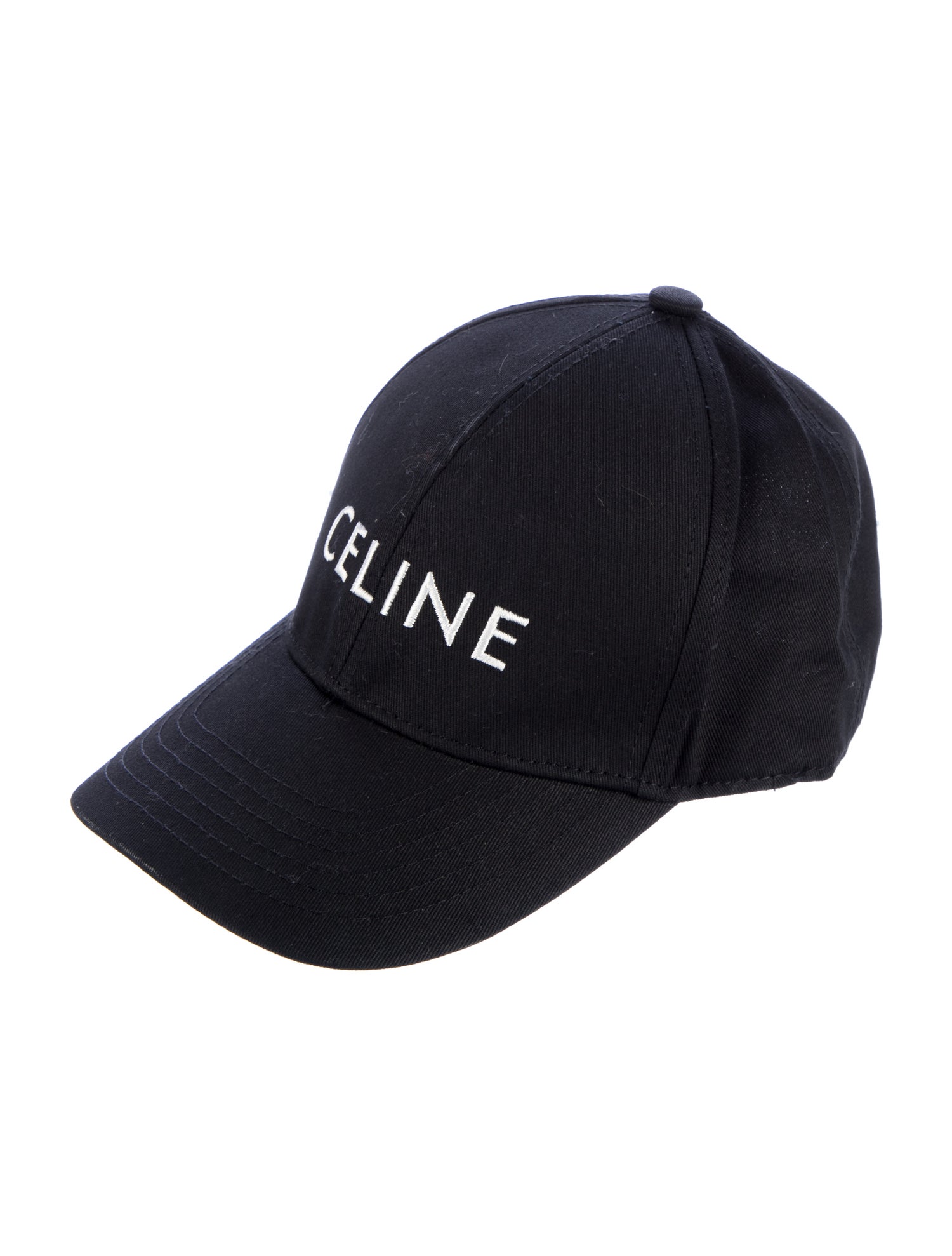 Celine Celine Embroidered Cap - Black Hats, Accessories - CEL311195 ...