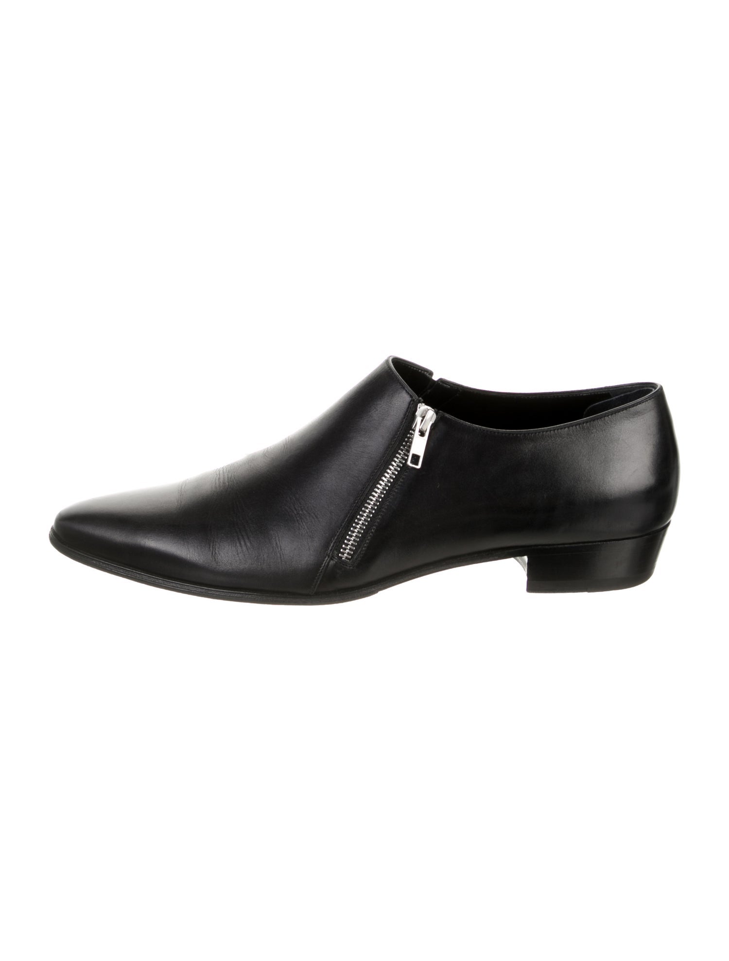 Celine Leather Loafers - Black Loafers, Shoes - CEL311300 | The RealReal