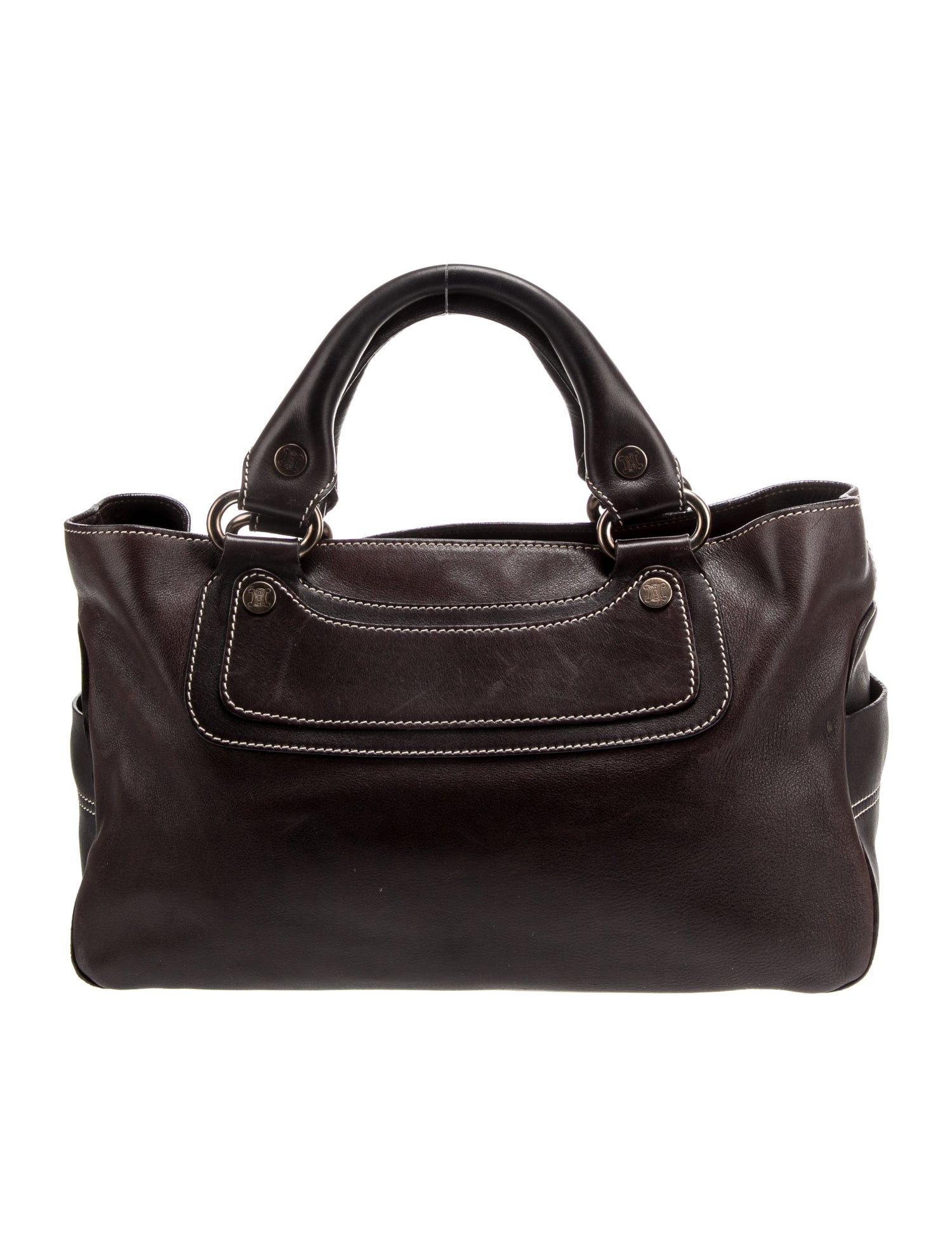 Celine Leather Boogie Bag - Handle Bags, Handbags | The RealReal