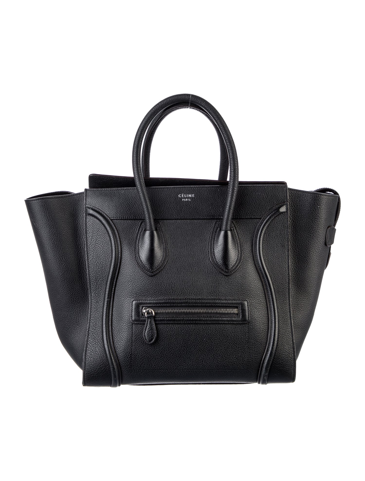 Celine Nano Luggage Tote - Black Totes, Handbags - CEL305814 | The RealReal