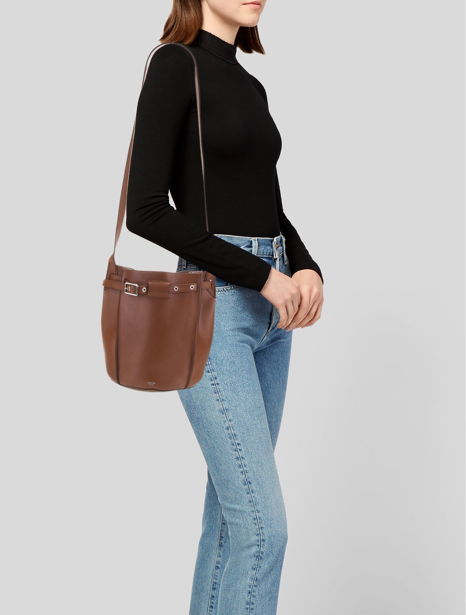 Celine big bag bucket with long strap store