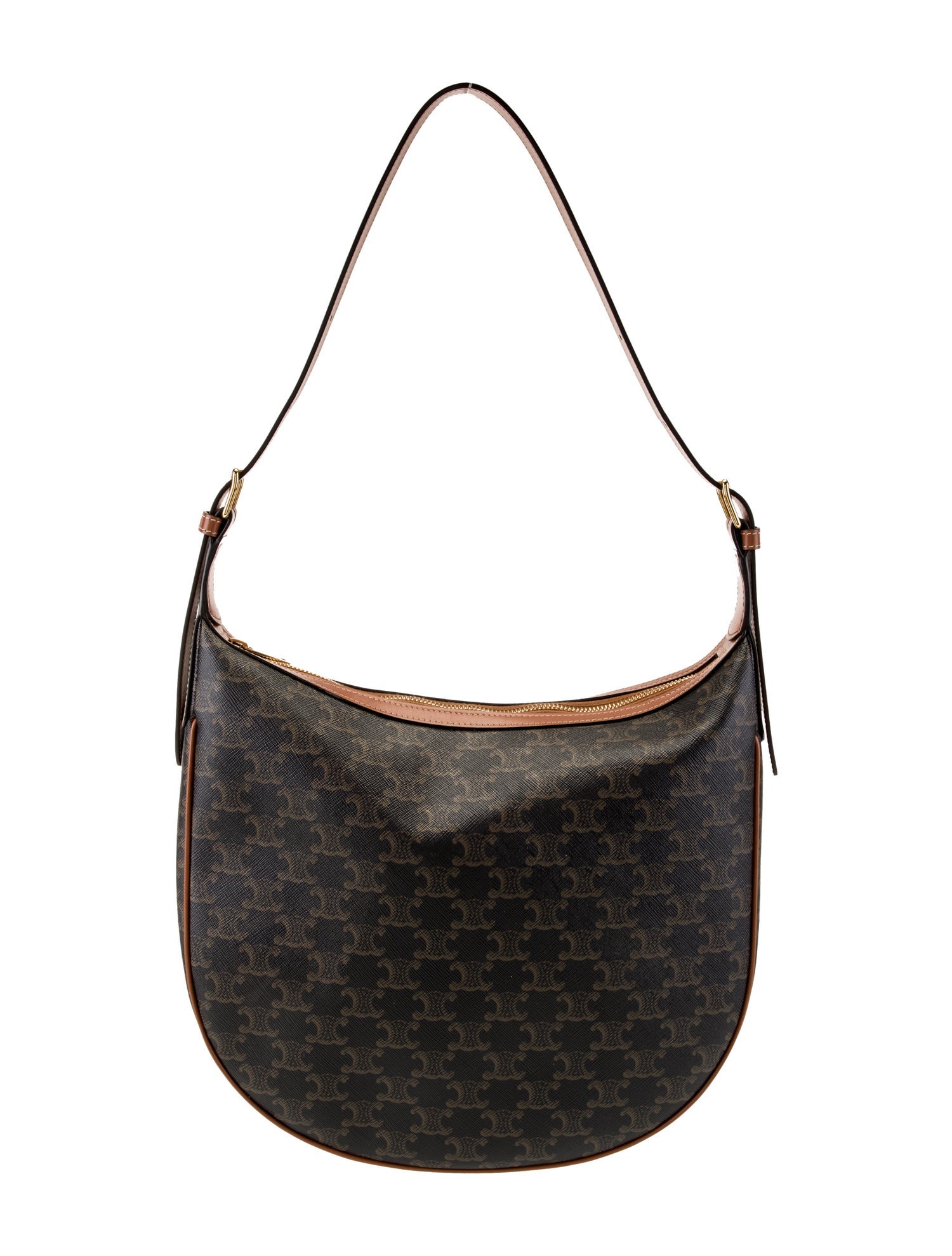 Celine Triomphe Heloise Medium - Black Shoulder Bags, Handbags ...