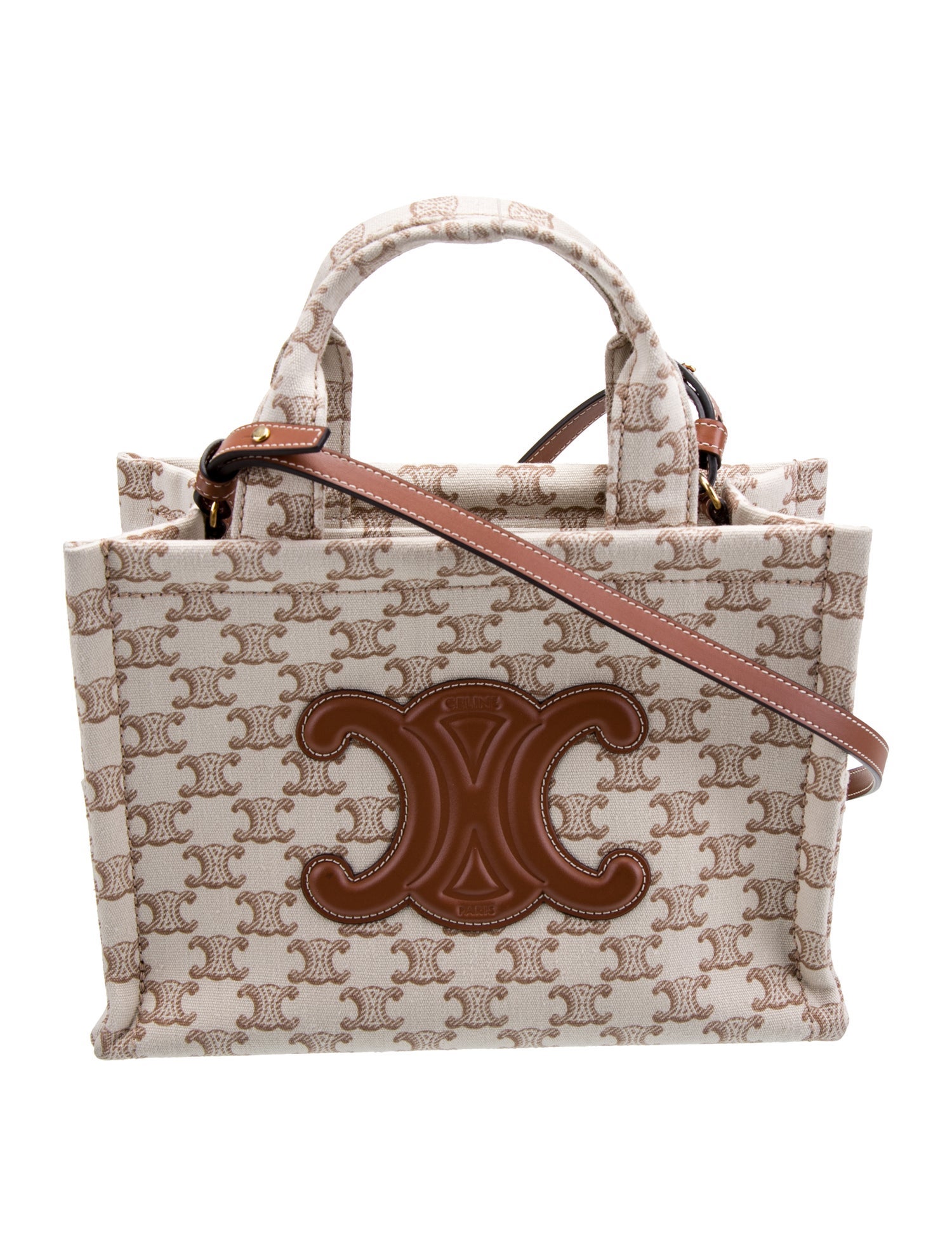 Celine Canvas Cabas 2024 - Neutrals Totes, Handbags - CEL323109 | The ...