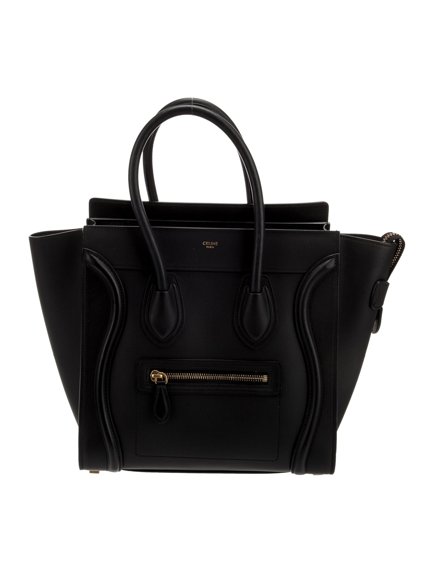 Celine Leather Luggage Micro 2022 - Black Totes, Handbags - CEL324499 ...