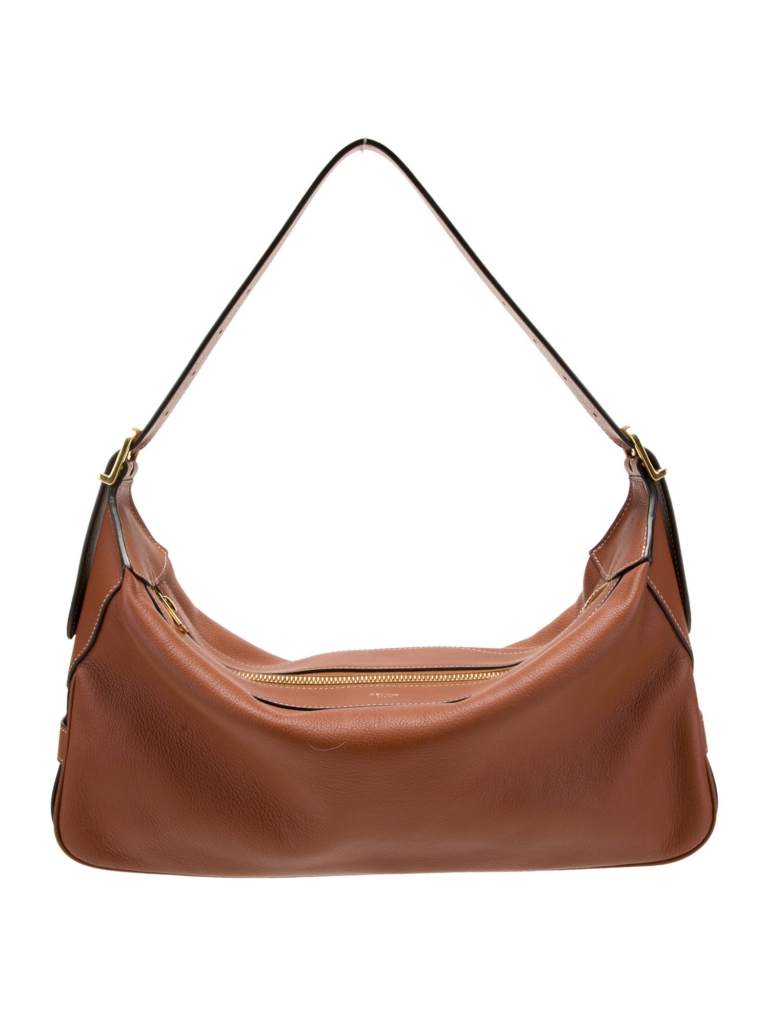 Celine Leather Romy Medium 2022 - Brown Shoulder Bags, Handbags ...